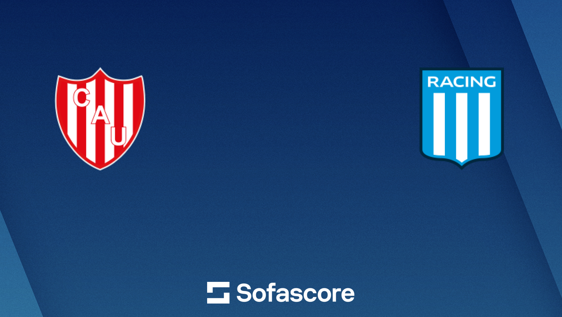 Club Atlético Unión de Santa Fe vs Racing Club live score, H2H and ...