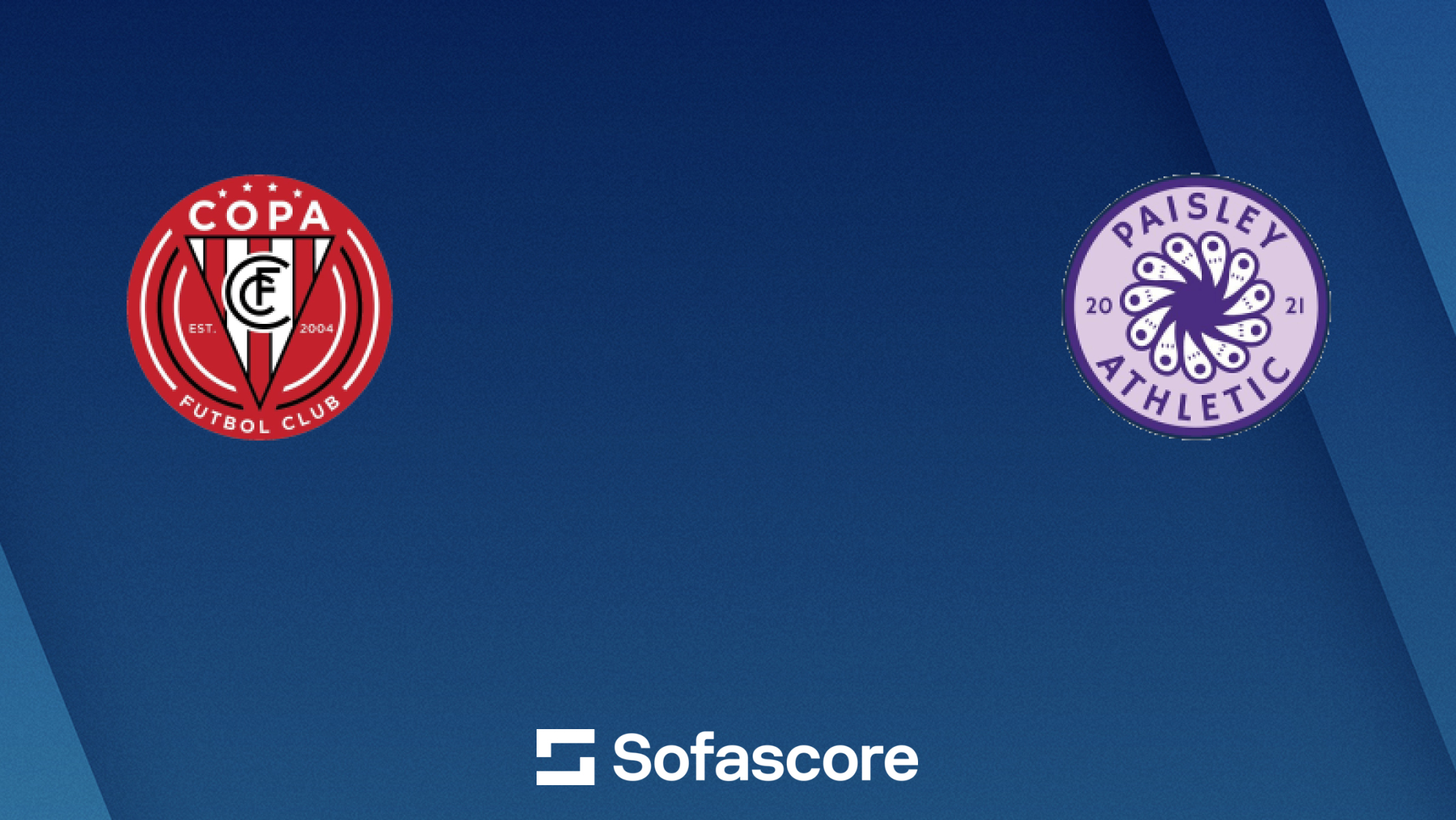 New Jersey Copa FC vs Paisley Athletic FC live score, H2H and lineups ...