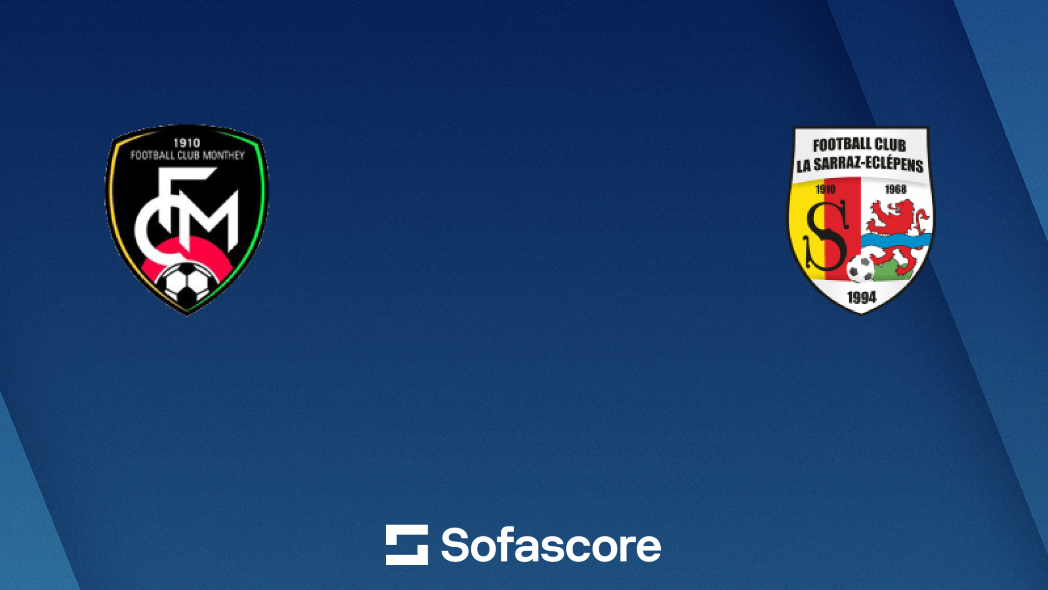 FC Monthey vs FC La Sarraz-Eclépens live score, H2H and lineups | Sofascore