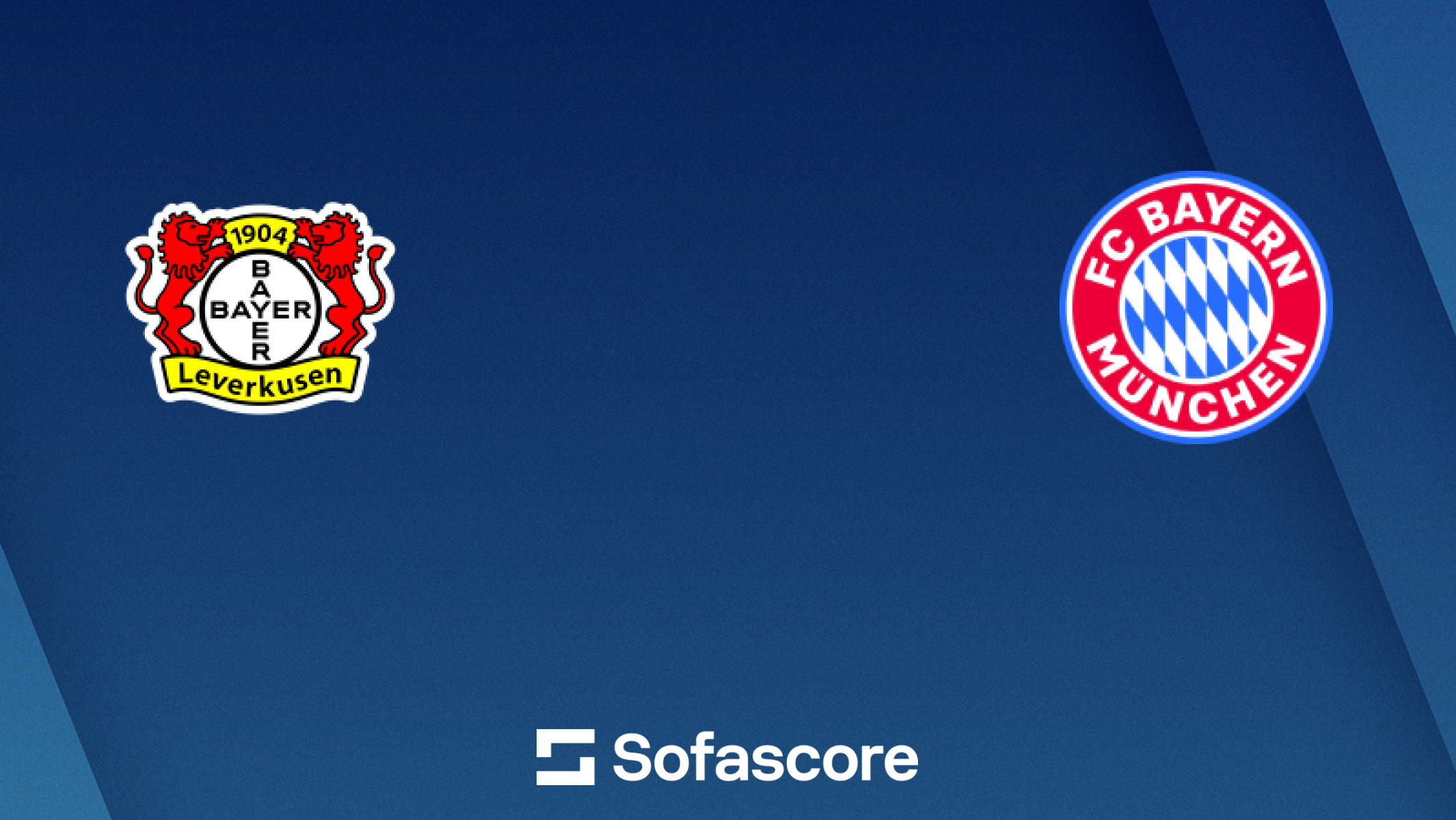 Bayer 04 Leverkusen - FC Bayern München Live ticker, H2H und Aufstellungen | Sofascore