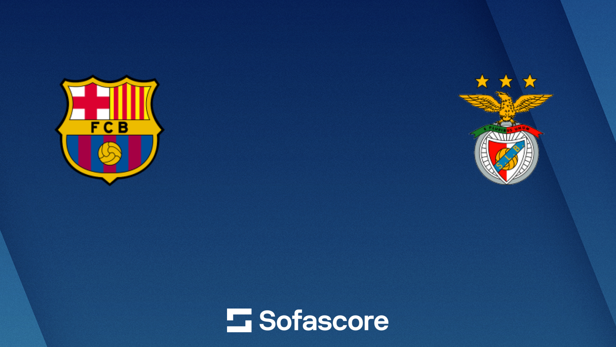 Barcelona vs Benfica live score, H2H and lineups | Sofascore