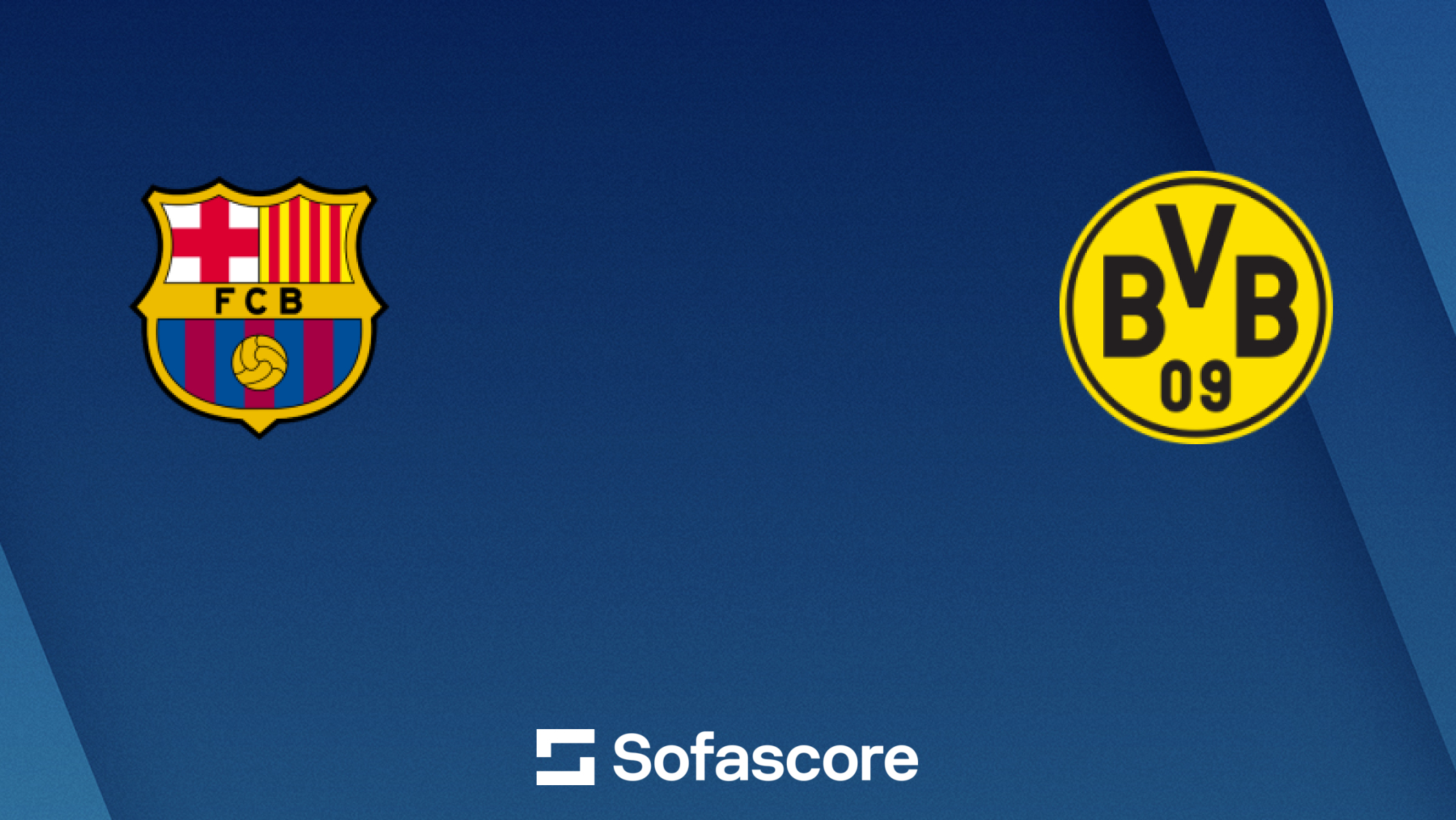 Barcelona - Borussia Dortmund en vivo, resultados H2H | Sofascore