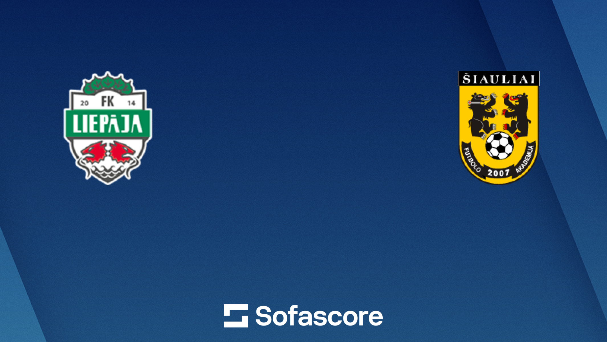 FK Liepaja vs Šiauliai FA live score, H2H and lineups | Sofascore