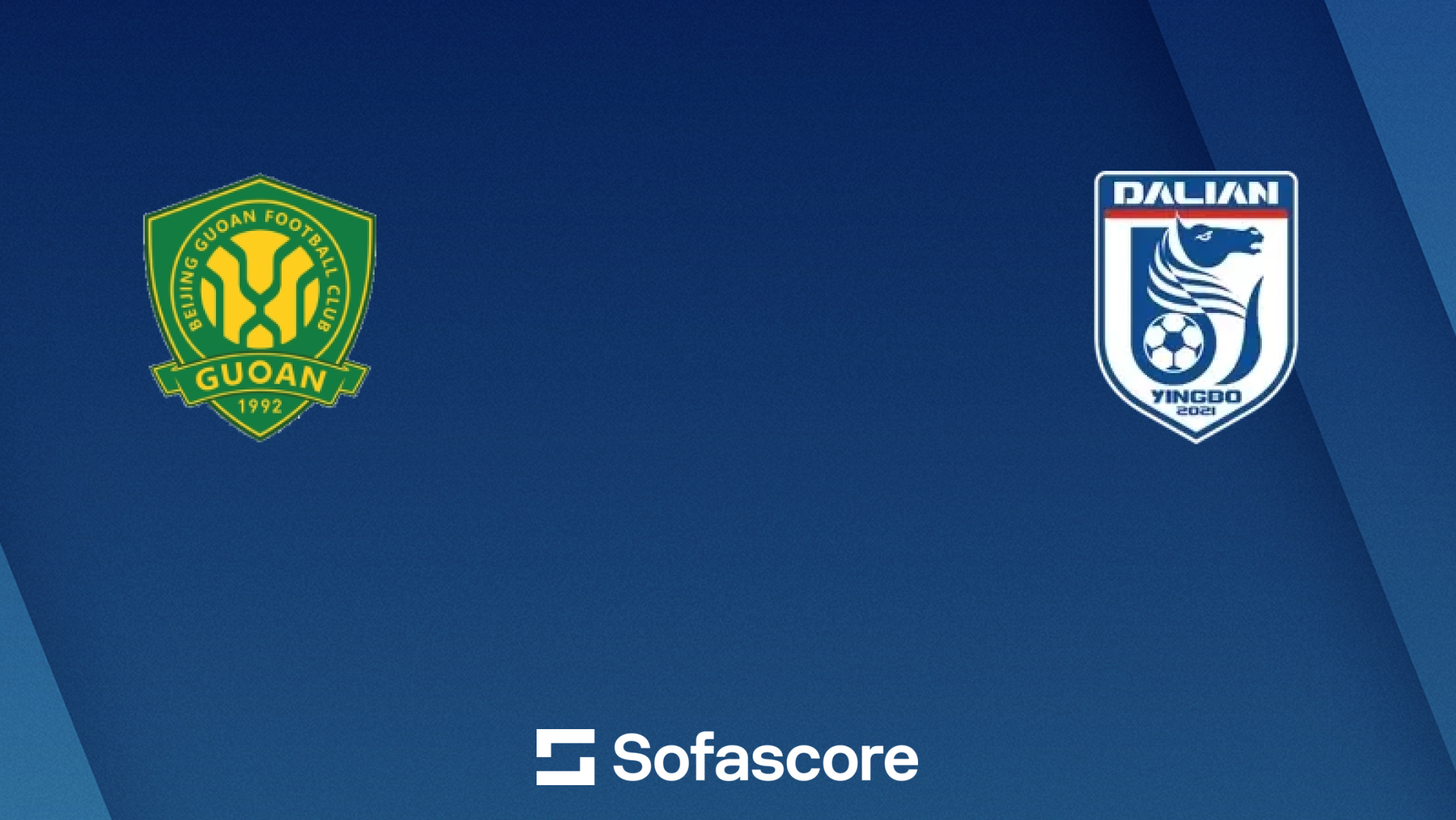 Beijing Guoan vs Dalian Yingbo FC live score, H2H and lineups | Sofascore