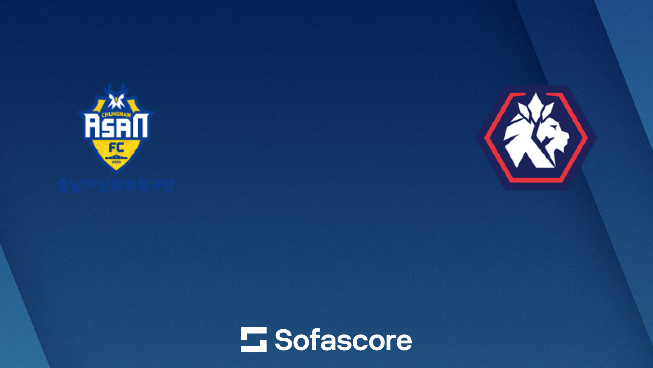 Chungnam Asan FC vs Cheongju FC live score, H2H and lineups | Sofascore