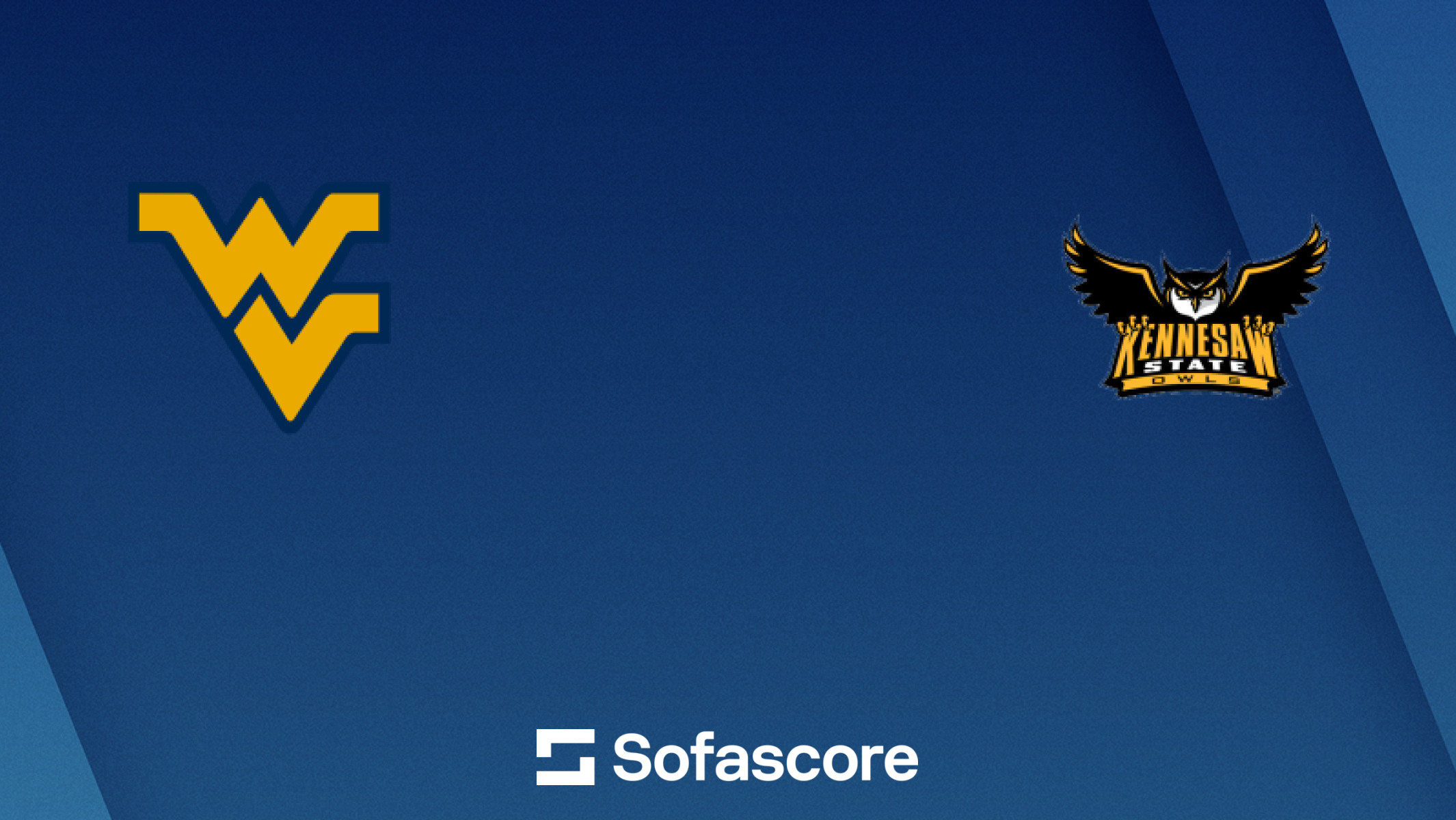 West Virginia Mountaineers Kennesaw State Owls live score, video stream and H2H results - Sofascore