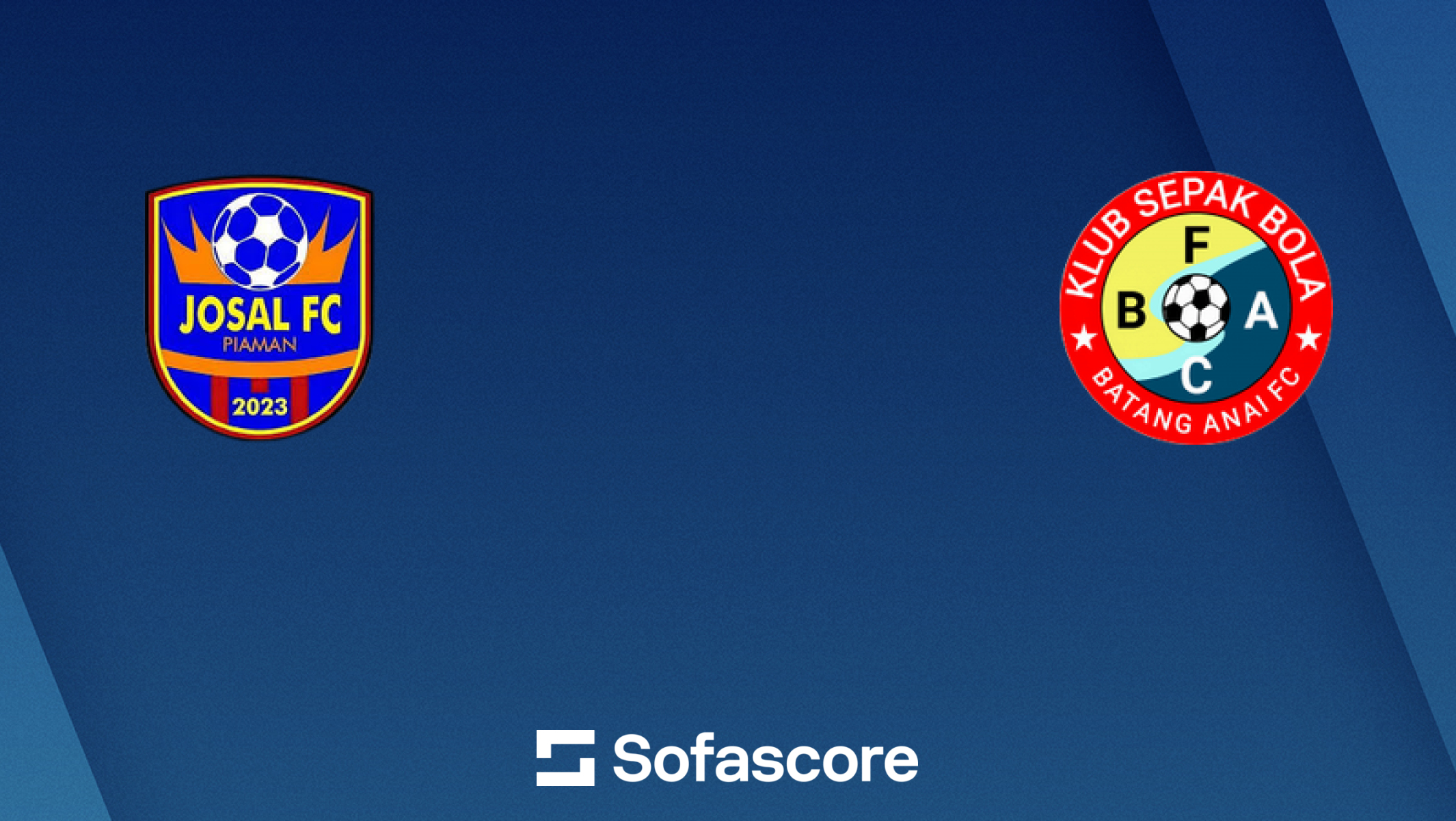 Josal FC Piaman vs Batang Anai FC live score, H2H and lineups | Sofascore