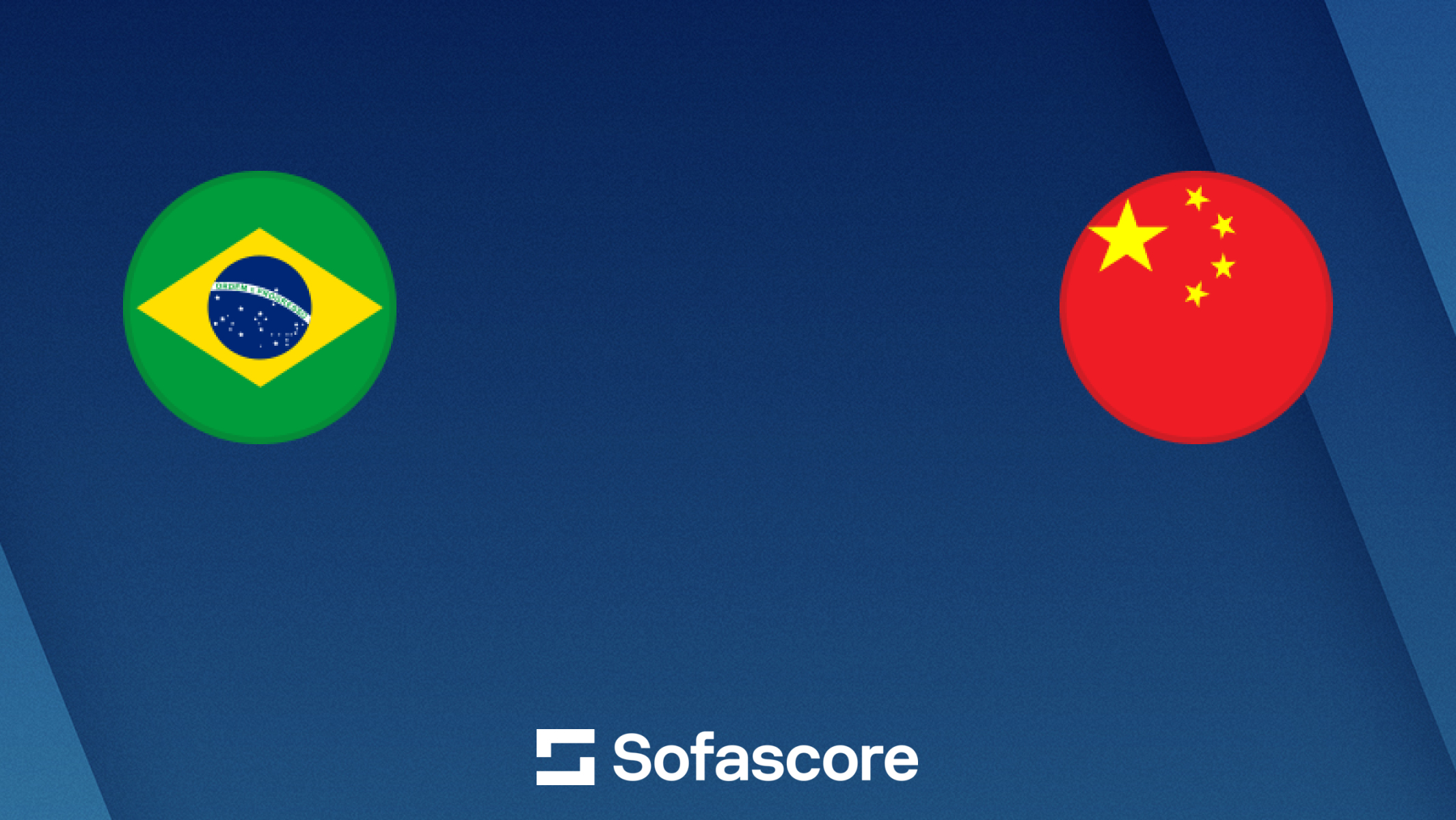 Brazil China live score, video stream and H2H results - Sofascore