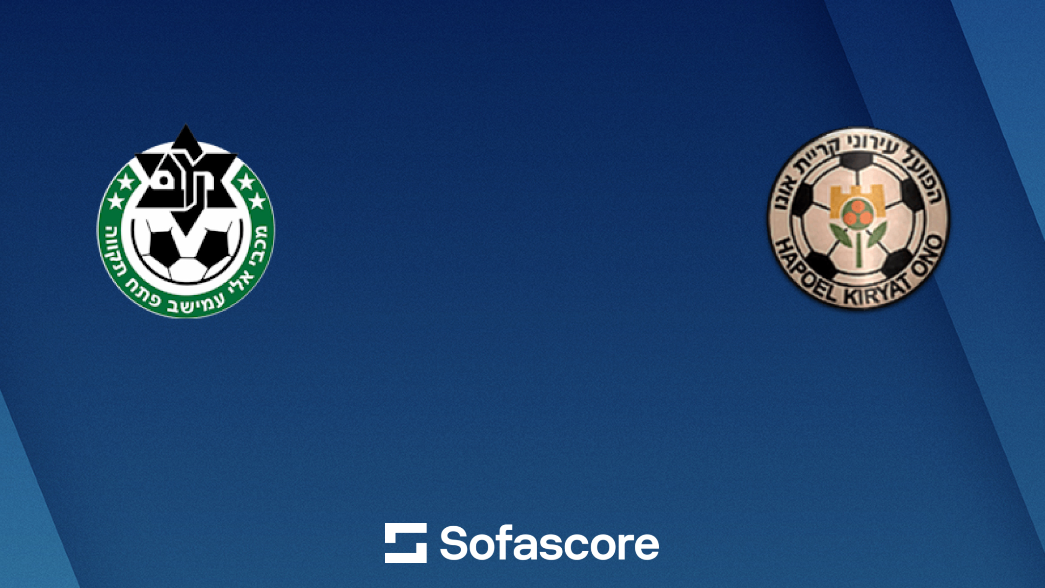 Maccabi Ironi Amishav Petah Tikva vs Hapoel Kiryat Ono live score, H2H and lineups | Sofascore