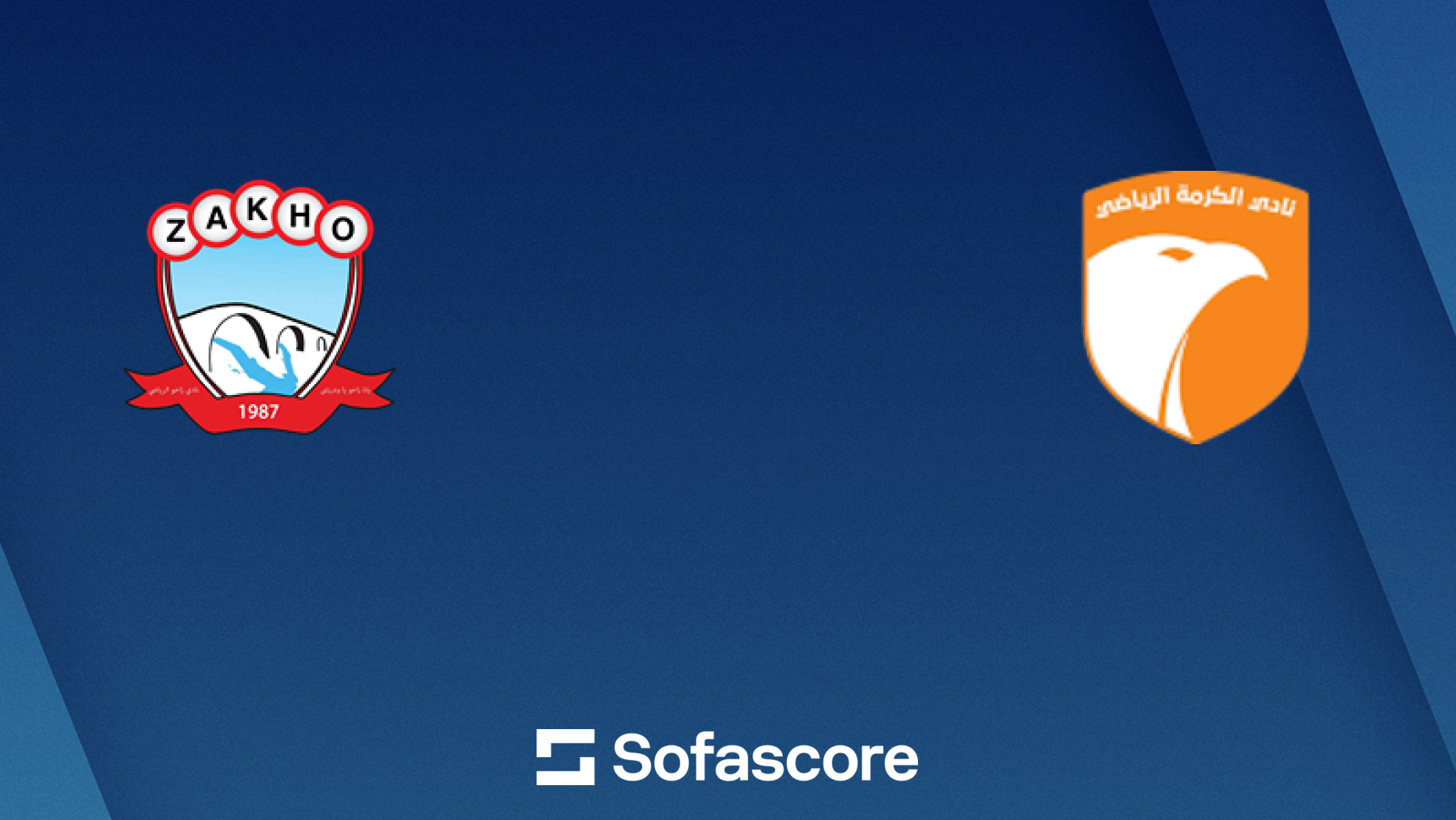 Zakho SC - Al Karma SC live resultat, H2H og lagoppstilling | Sofascore