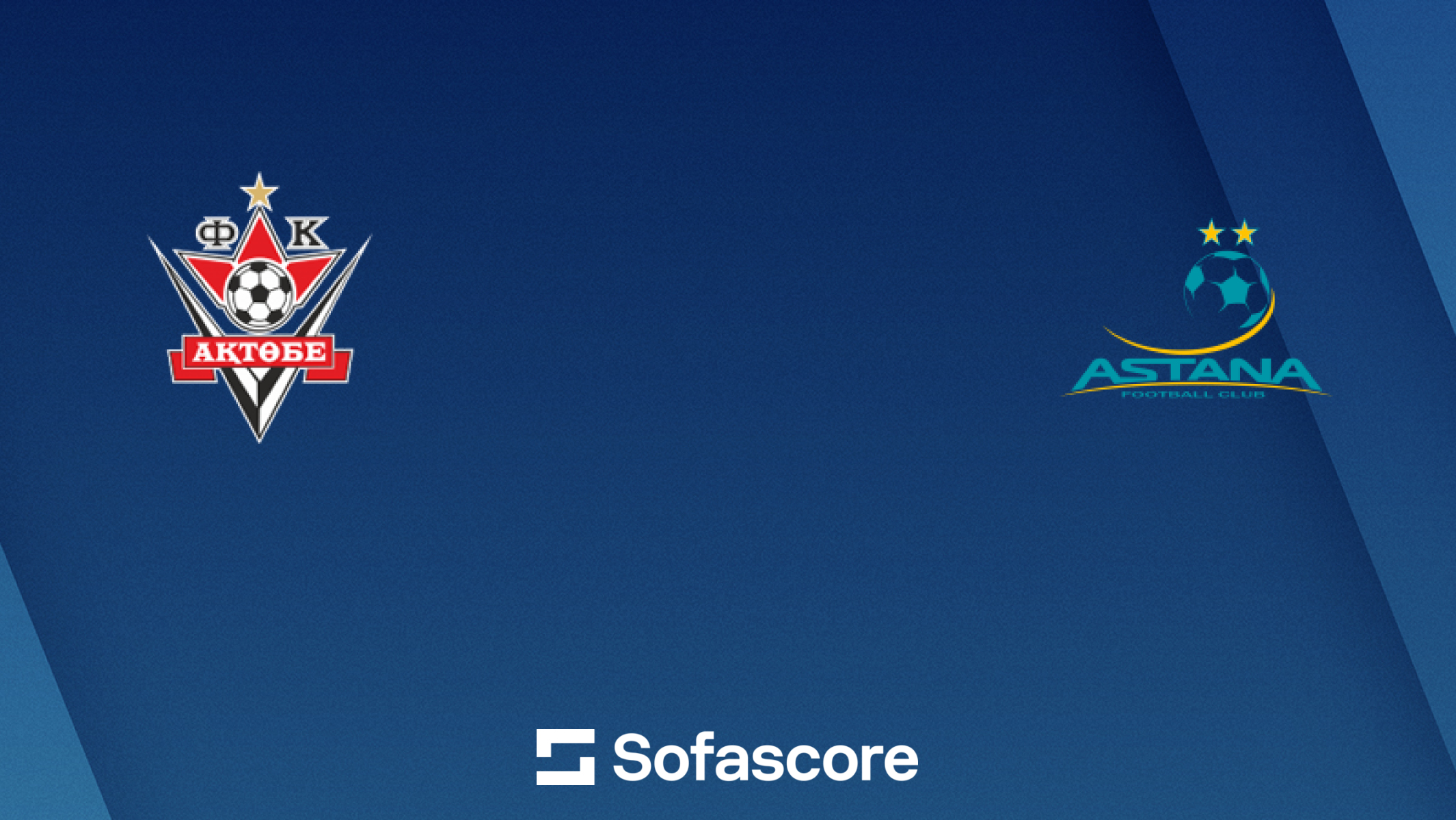 FK Aktobe vs Astana live score, H2H and lineups | Sofascore