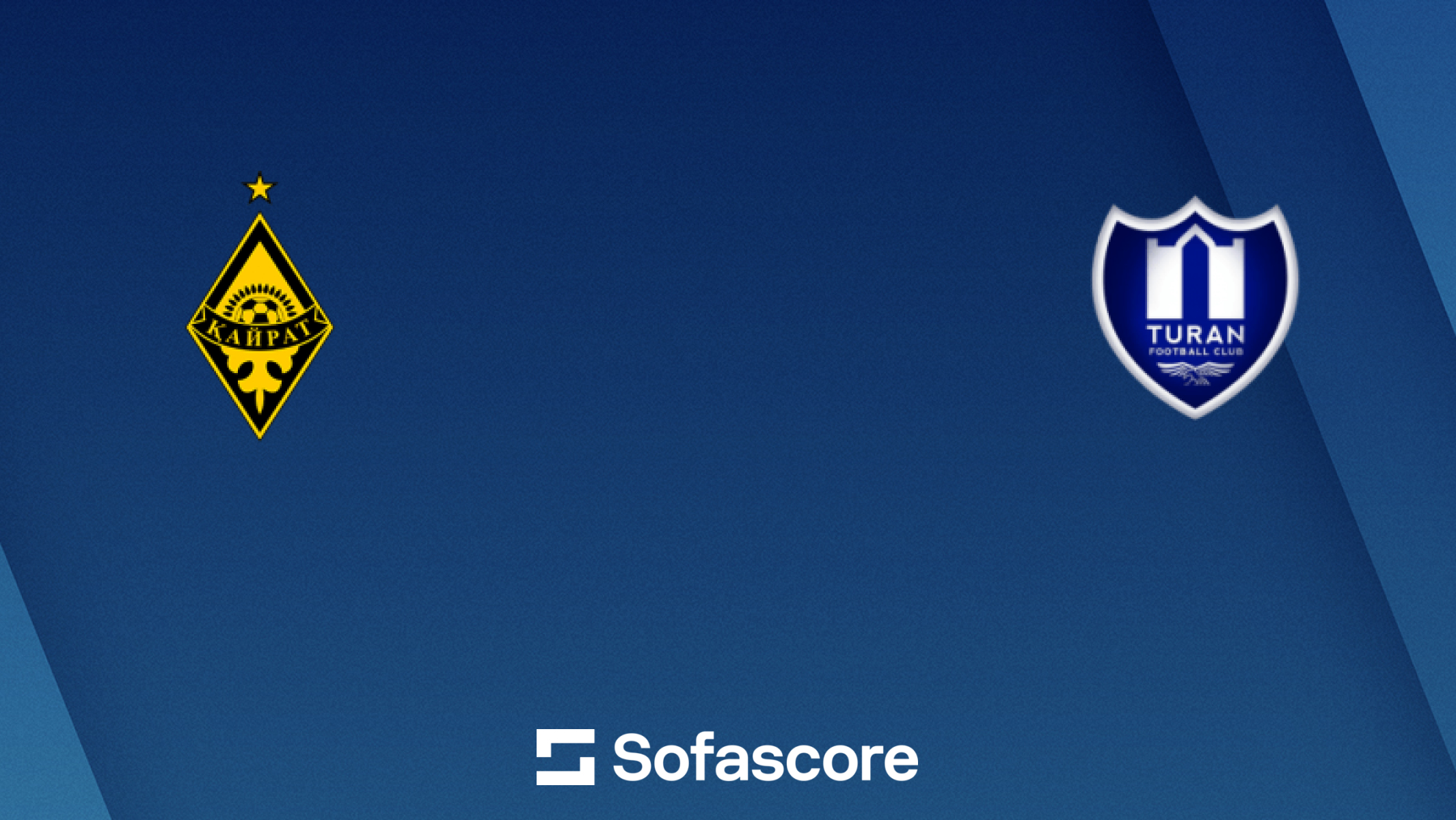 Kairat Almaty vs FC Turan live score, H2H and lineups | Sofascore