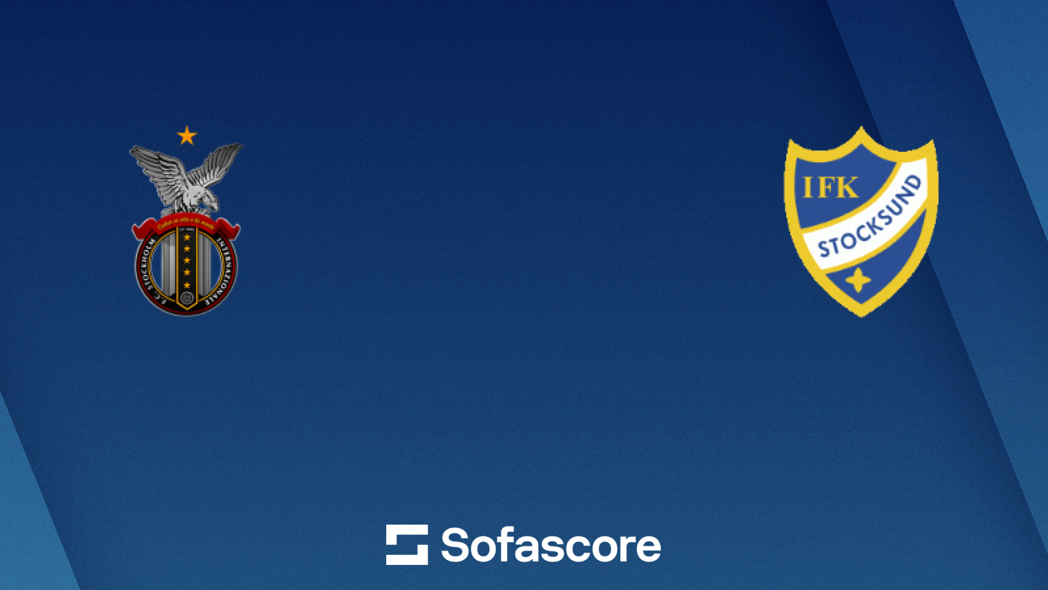 FC Stockholm Internazionale vs IFK Stocksund live score, H2H and ...