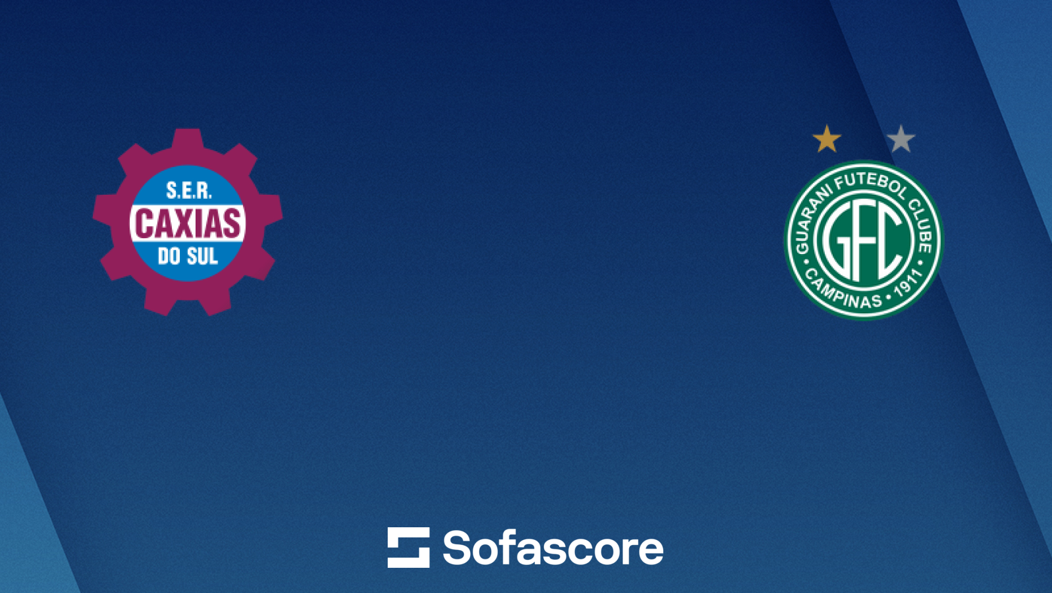 Caxias x Guarani placar ao vivo, H2H e escalações | Sofascore