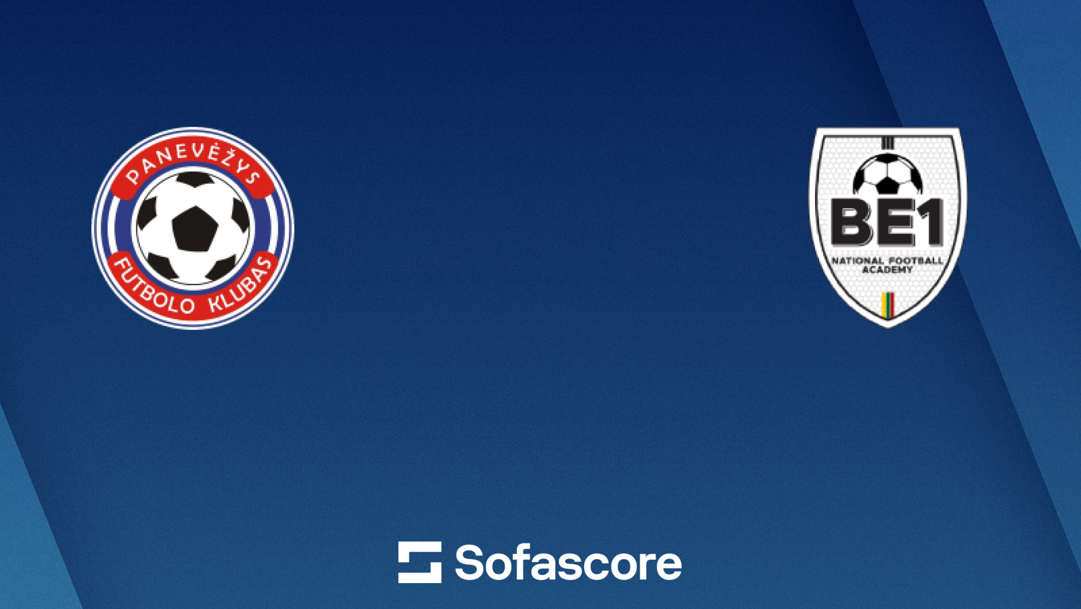 FK Panevezys B - BE1 NFA scores en direct, face-à-face et compositions | Sofascore