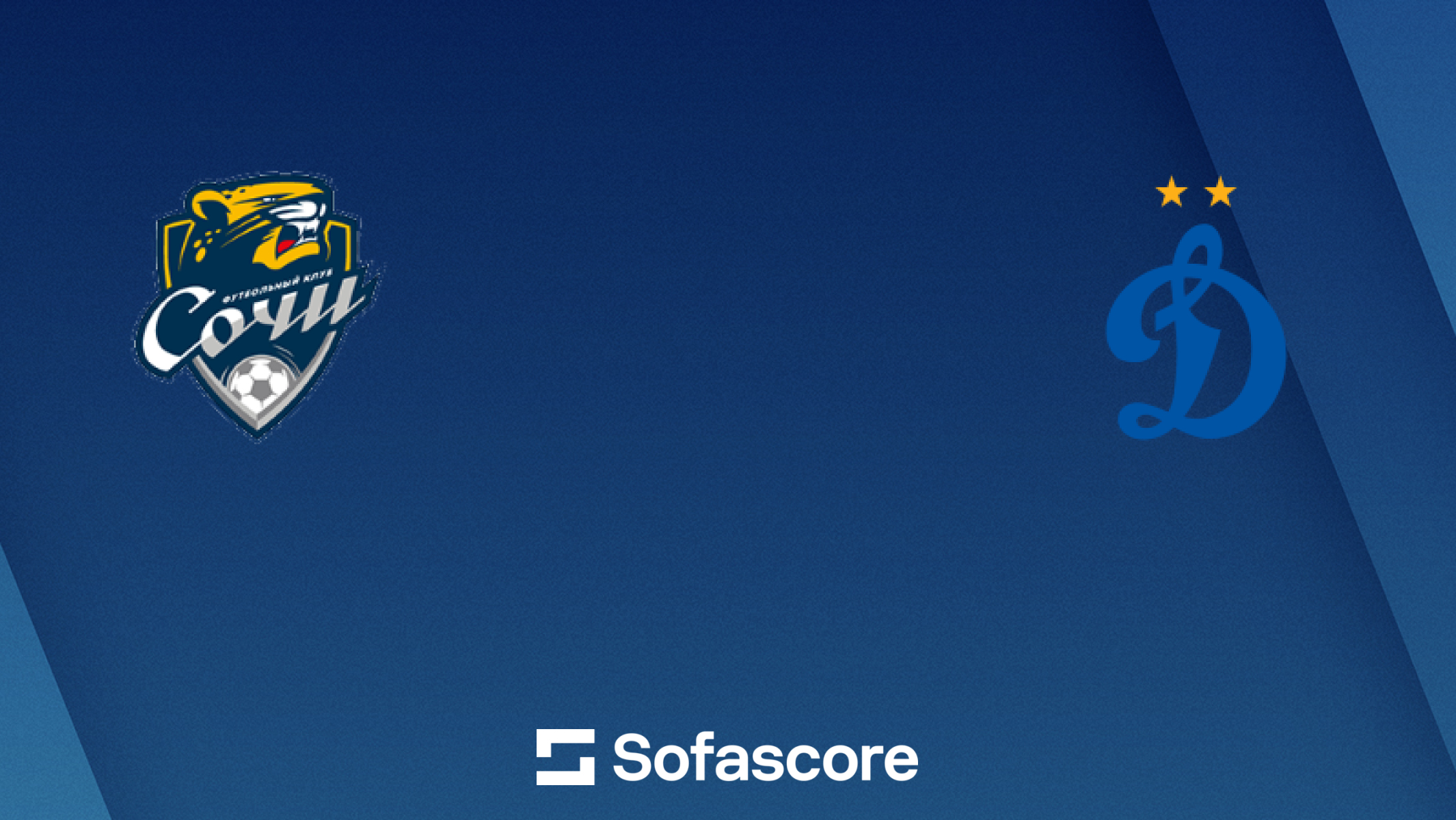 Sochi Youth vs Dynamo Moscow Youth live score, H2H and lineups | Sofascore