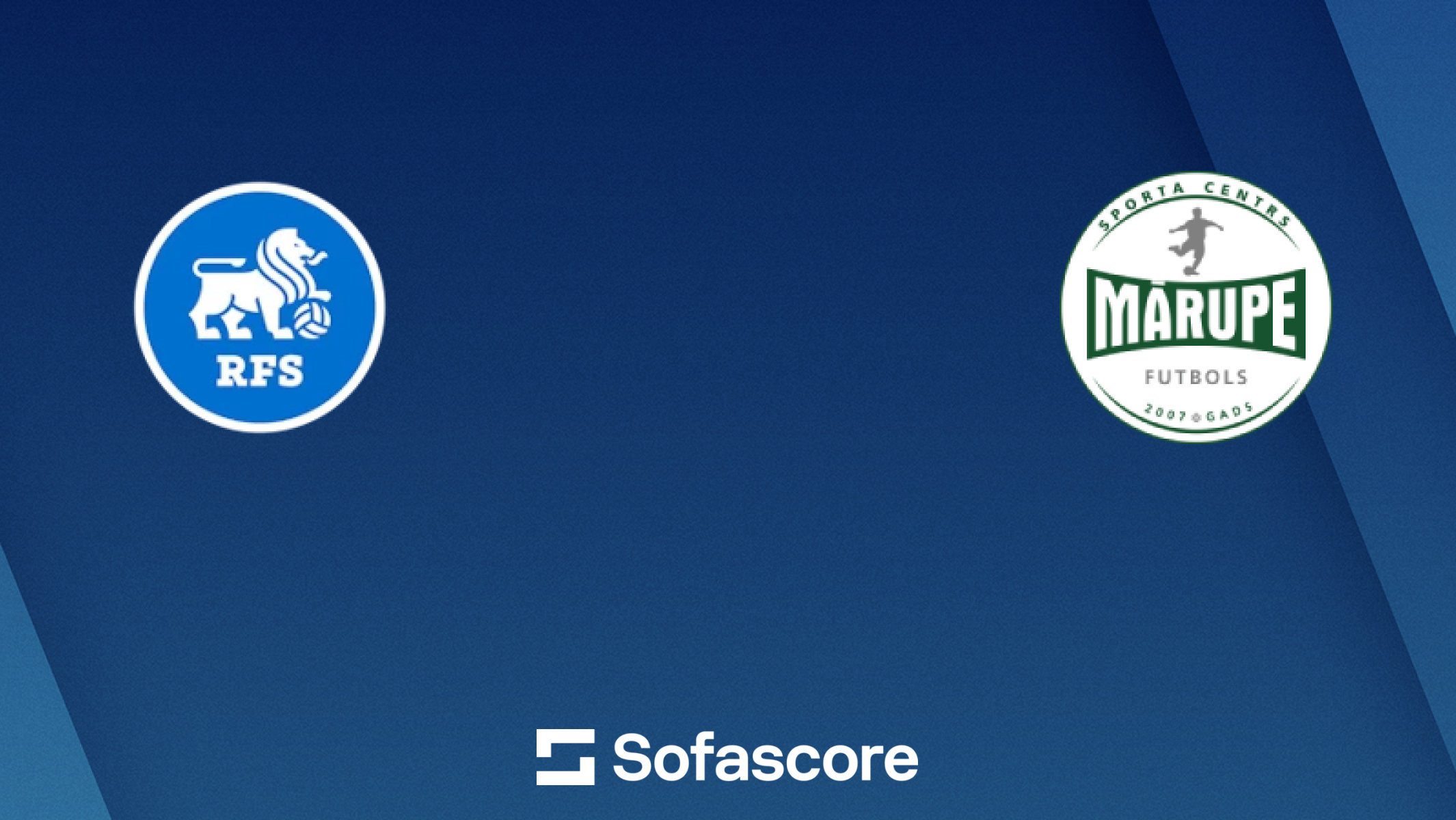 FK RFS II vs Mārupes SC live score, H2H and lineups | Sofascore