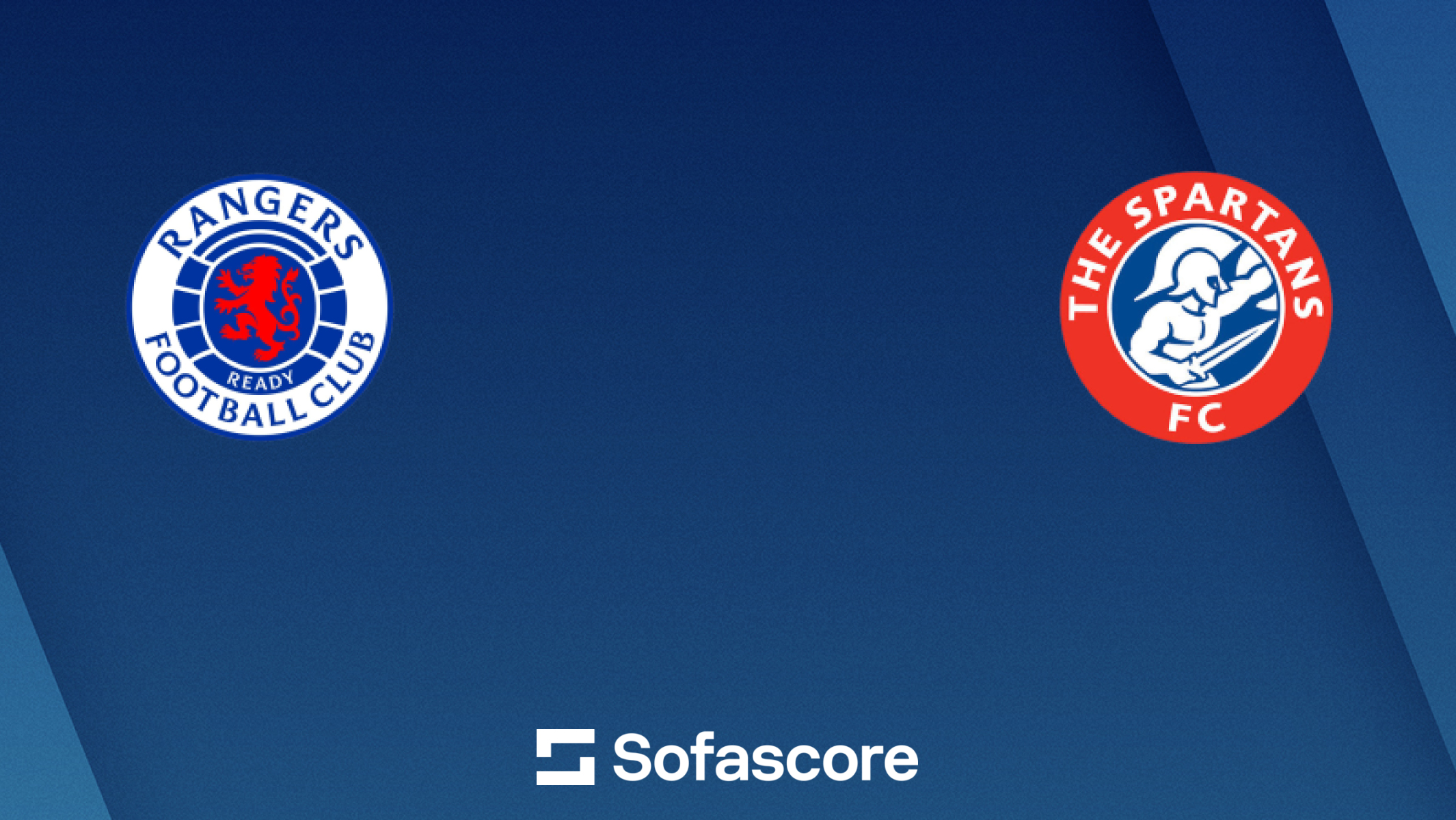 Rangers LFC vs Spartans WFC live score, H2H and lineups | Sofascore