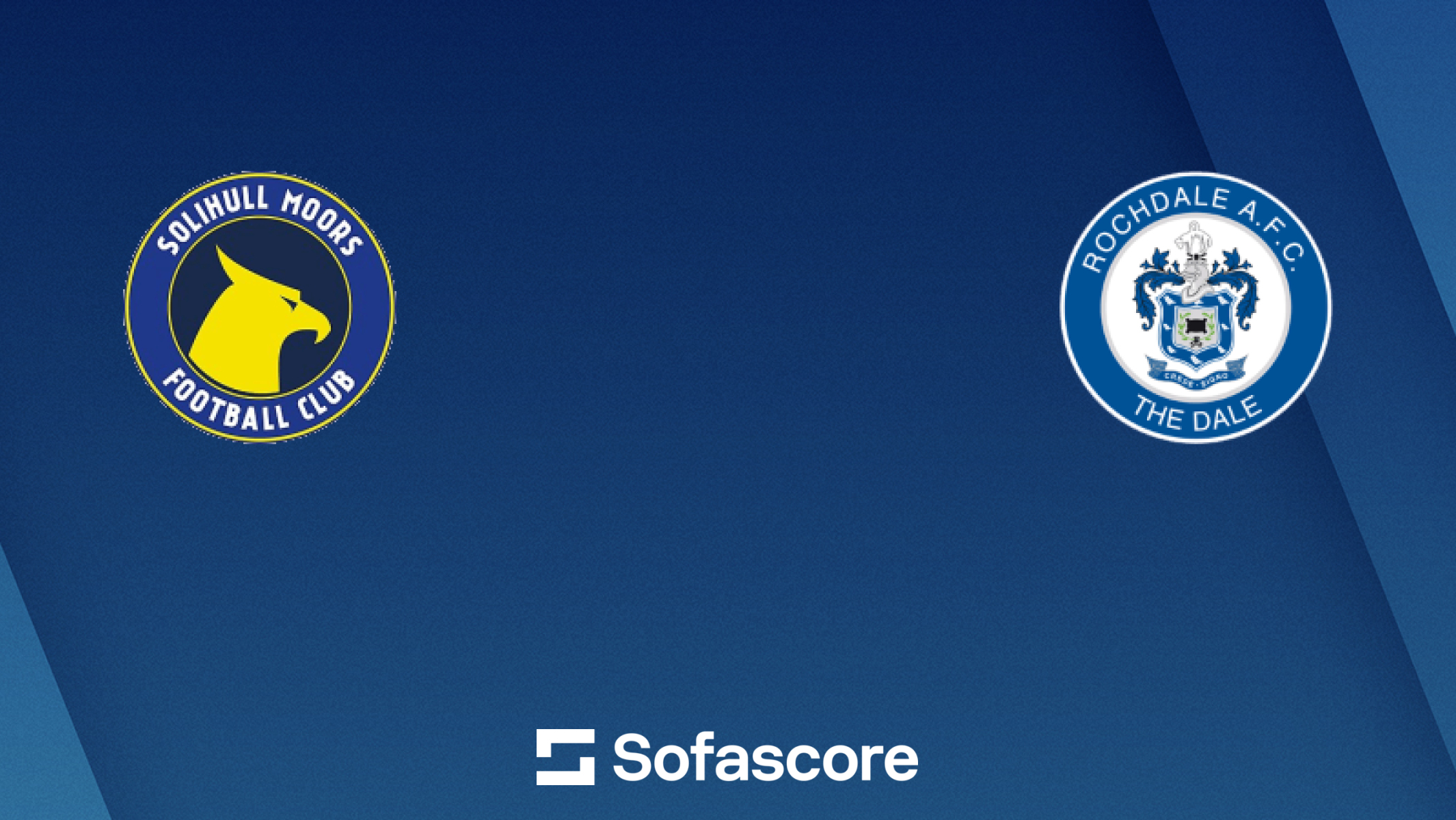 Solihull Moors vs Rochdale live score, H2H and lineups | Sofascore