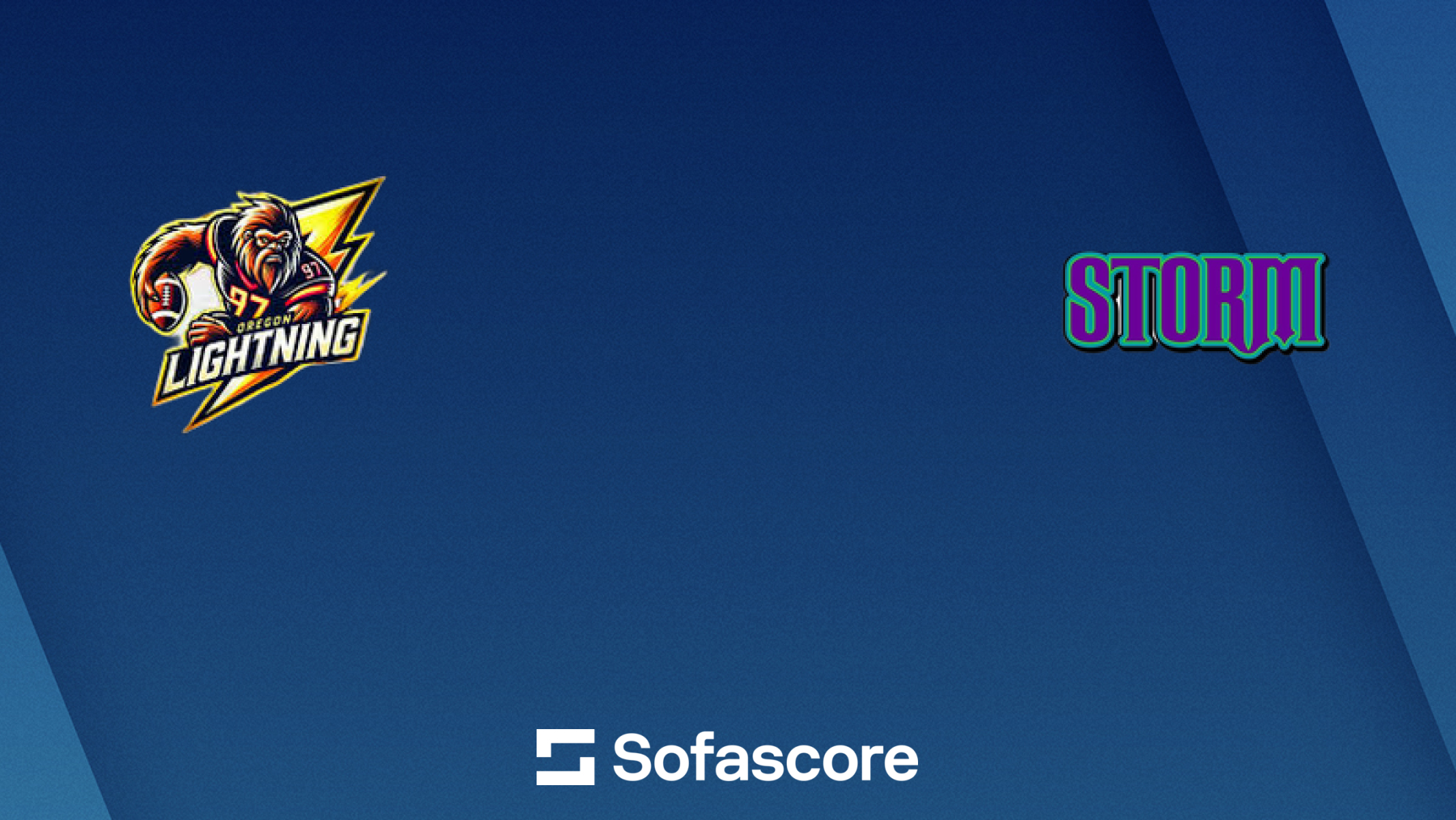 Oregon Lightning Southwest Kansas Storm live score and H2H results ...