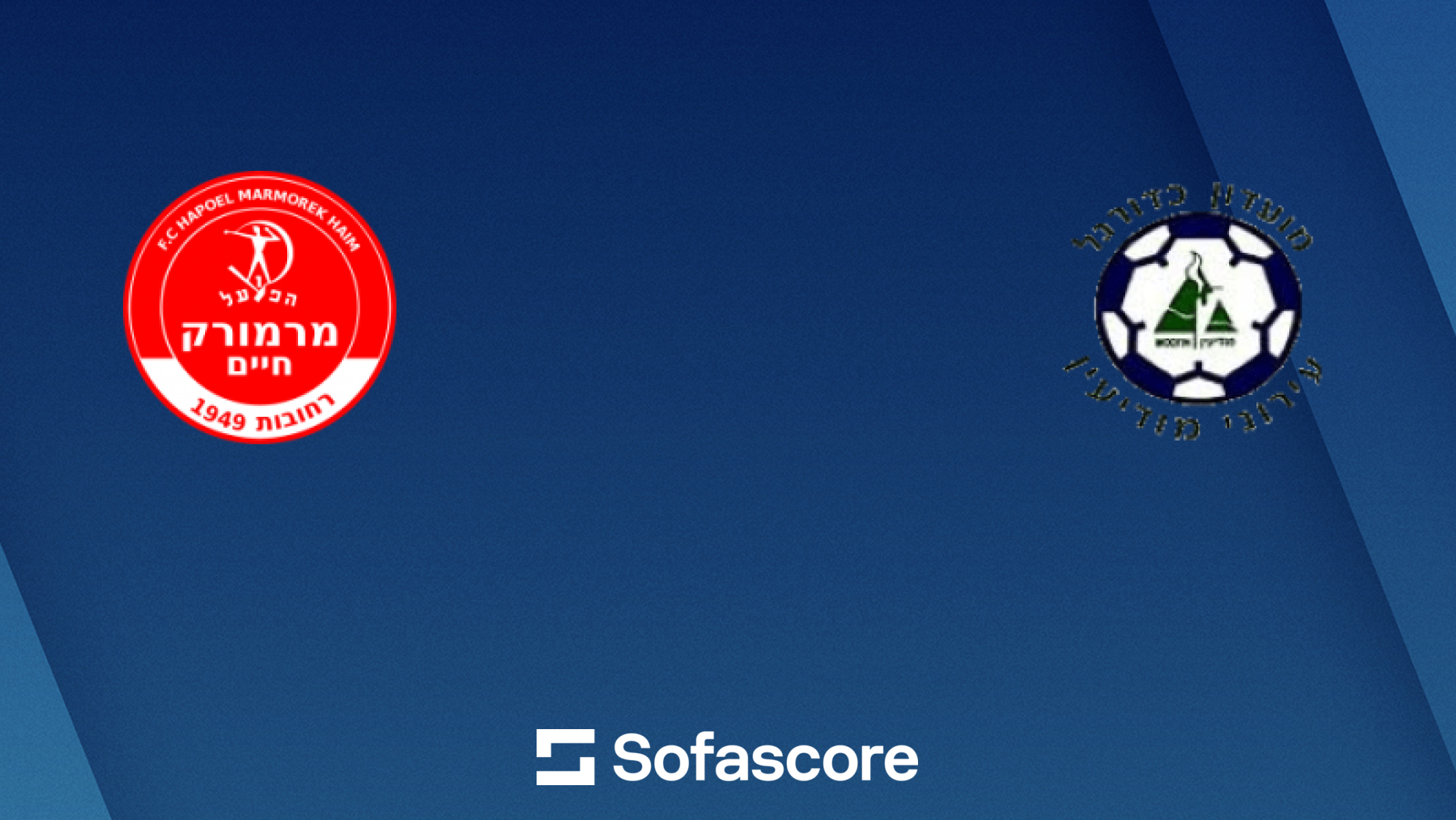 Hapoel Marmorek Rehovot U19 vs Ironi Modiin U19 live score, H2H and ...