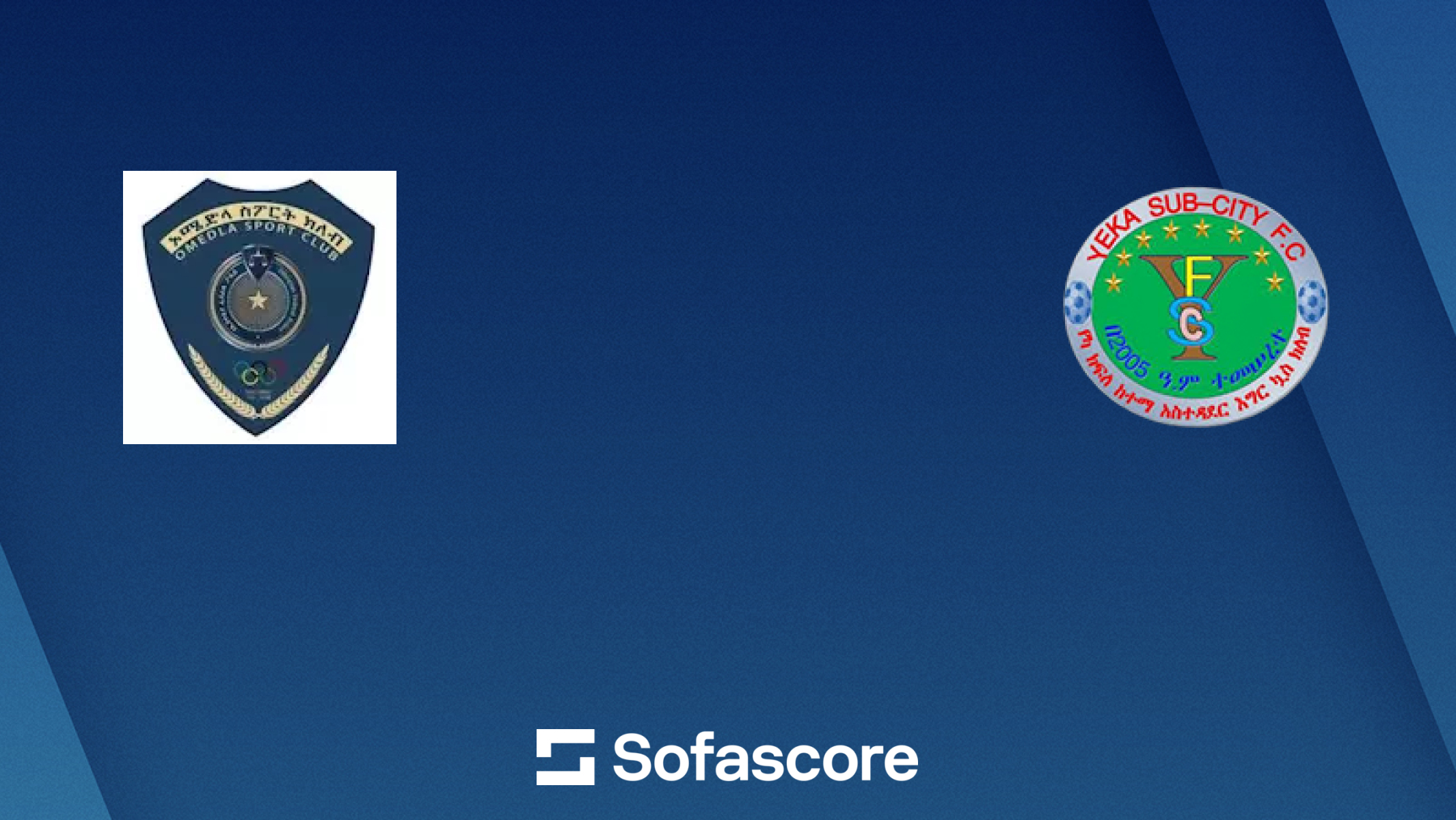 Omedla SC vs Yeka Sub City FC live score, H2H and lineups | Sofascore