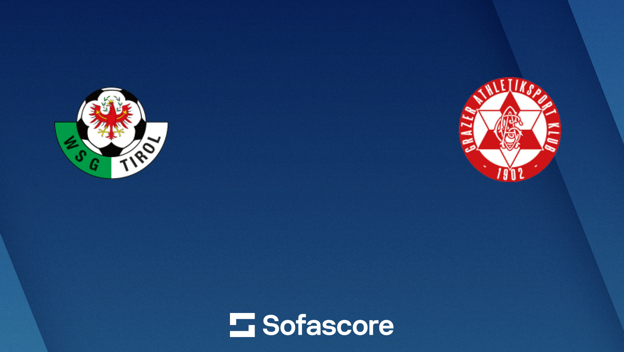 WSG Tirol - Grazer AK 1902 live resultat, H2H og lagoppstilling | Sofascore