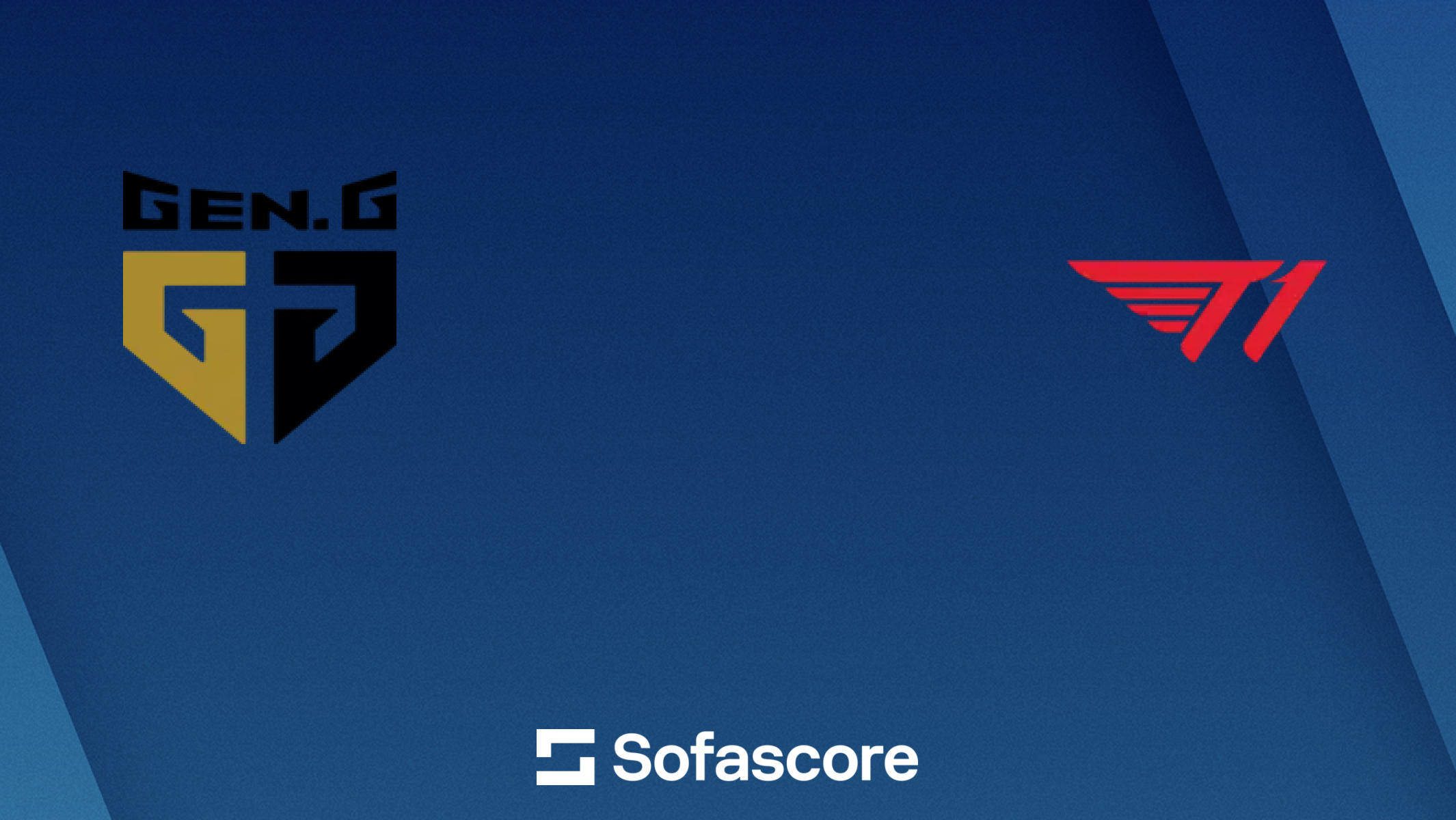 Gen.G – T1 - Live score | Sofascore