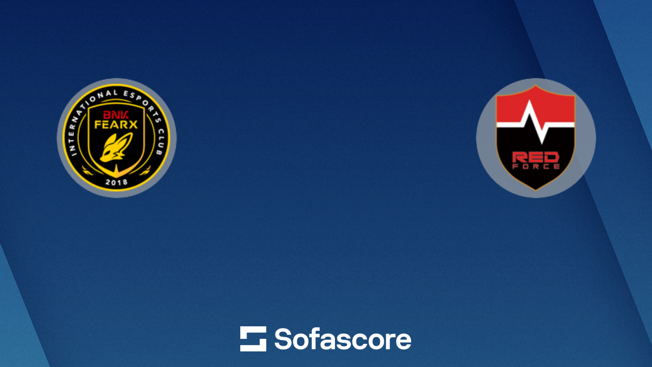 BNK FEARX – Nongshim Red Force - Live score | Sofascore
