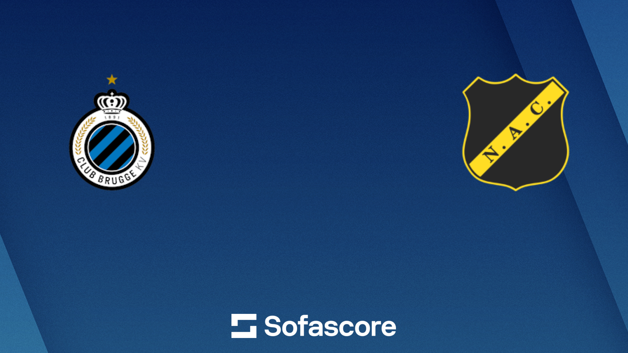Club Brugge KV vs NAC Breda live score, H2H and lineups | Sofascore