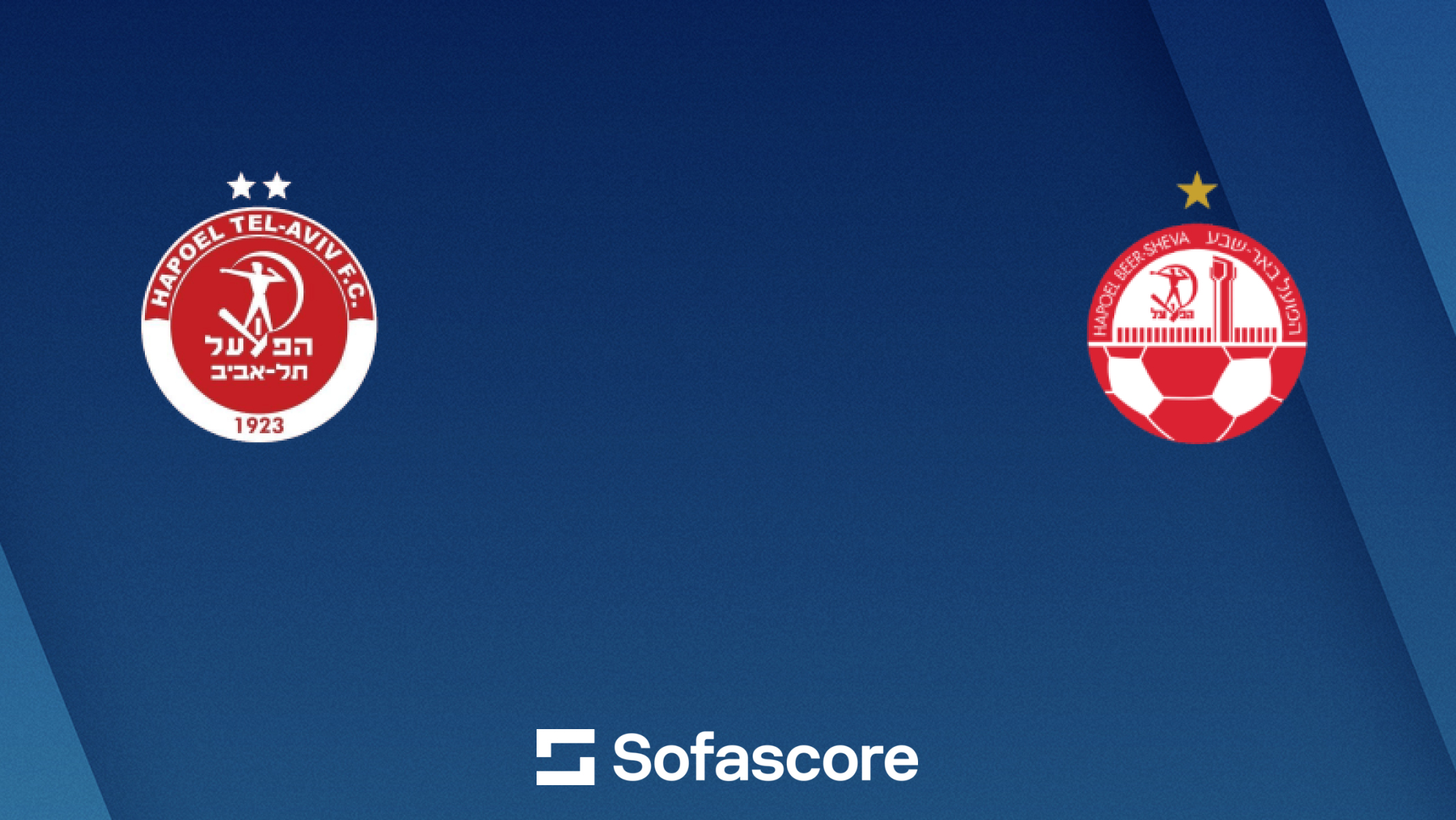 Hapoel Tel Aviv vs Hapoel Be'er Sheva live score, H2H and lineups | Sofascore