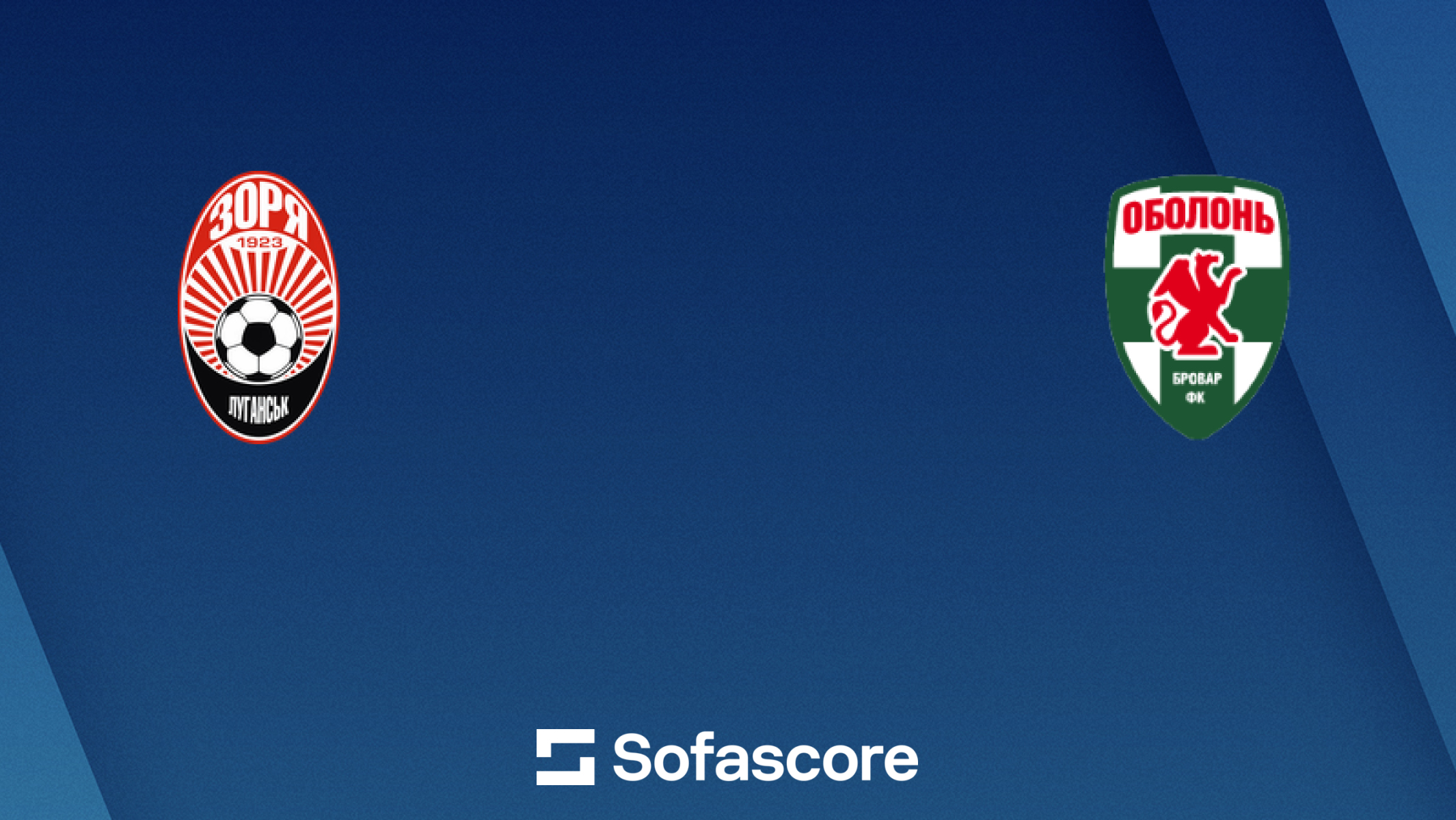 Zorya Luhansk vs Obolon Kyiv live score, H2H and lineups | Sofascore