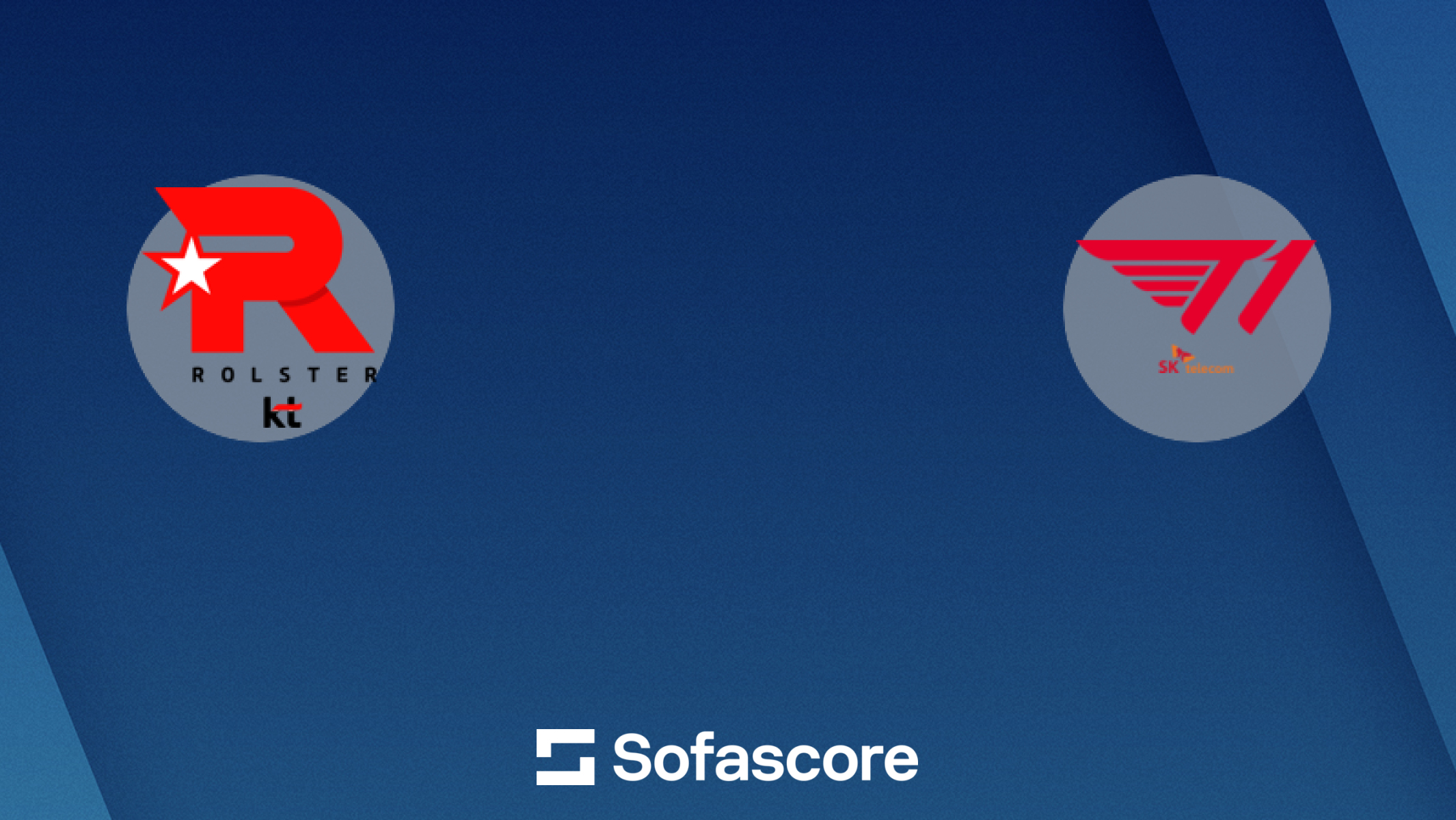 KT Rolster Challengers – T1 Academy - Live score | Sofascore