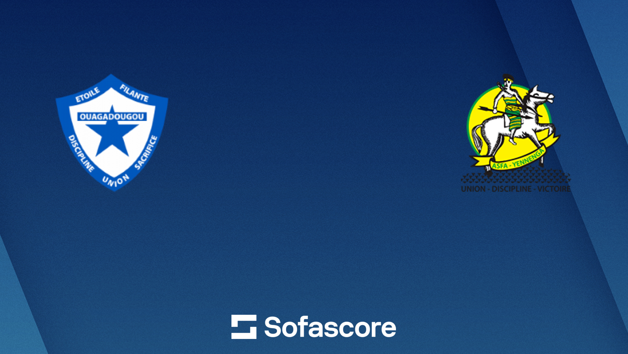 Étoile Filante de Ouagadougou vs ASFA Yennega live score, H2H and ...