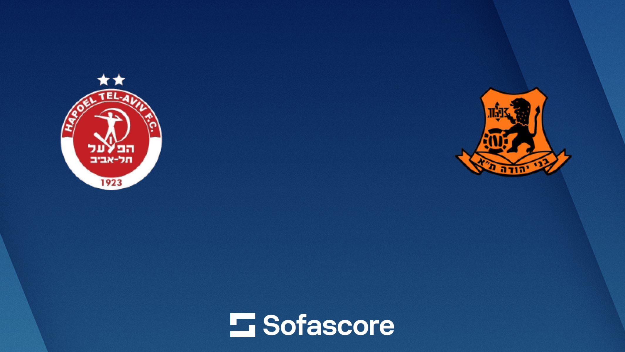 Hapoel Tel Aviv vs Bnei Yehuda Tel Aviv live score, H2H and lineups | Sofascore