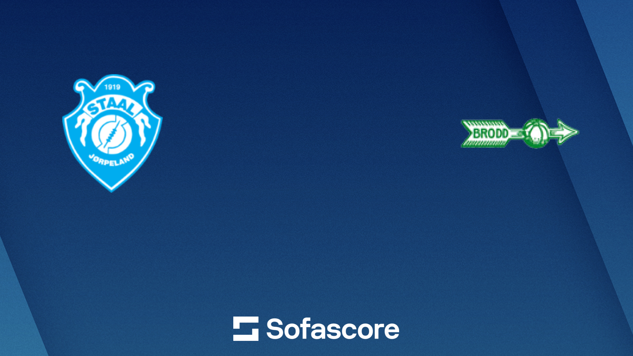 Staal Jørpeland vs Brodd live score, H2H and lineups | Sofascore