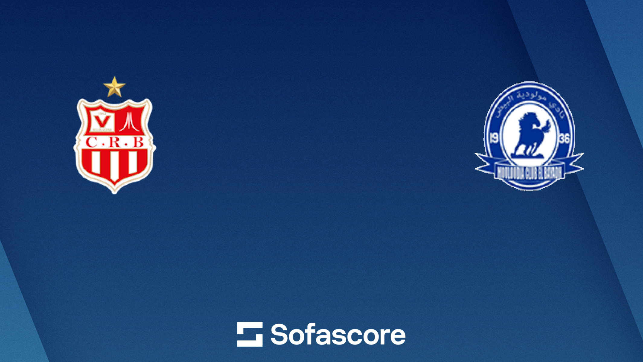 CR Belouizdad vs MC El Bayadh live score, H2H and lineups | Sofascore