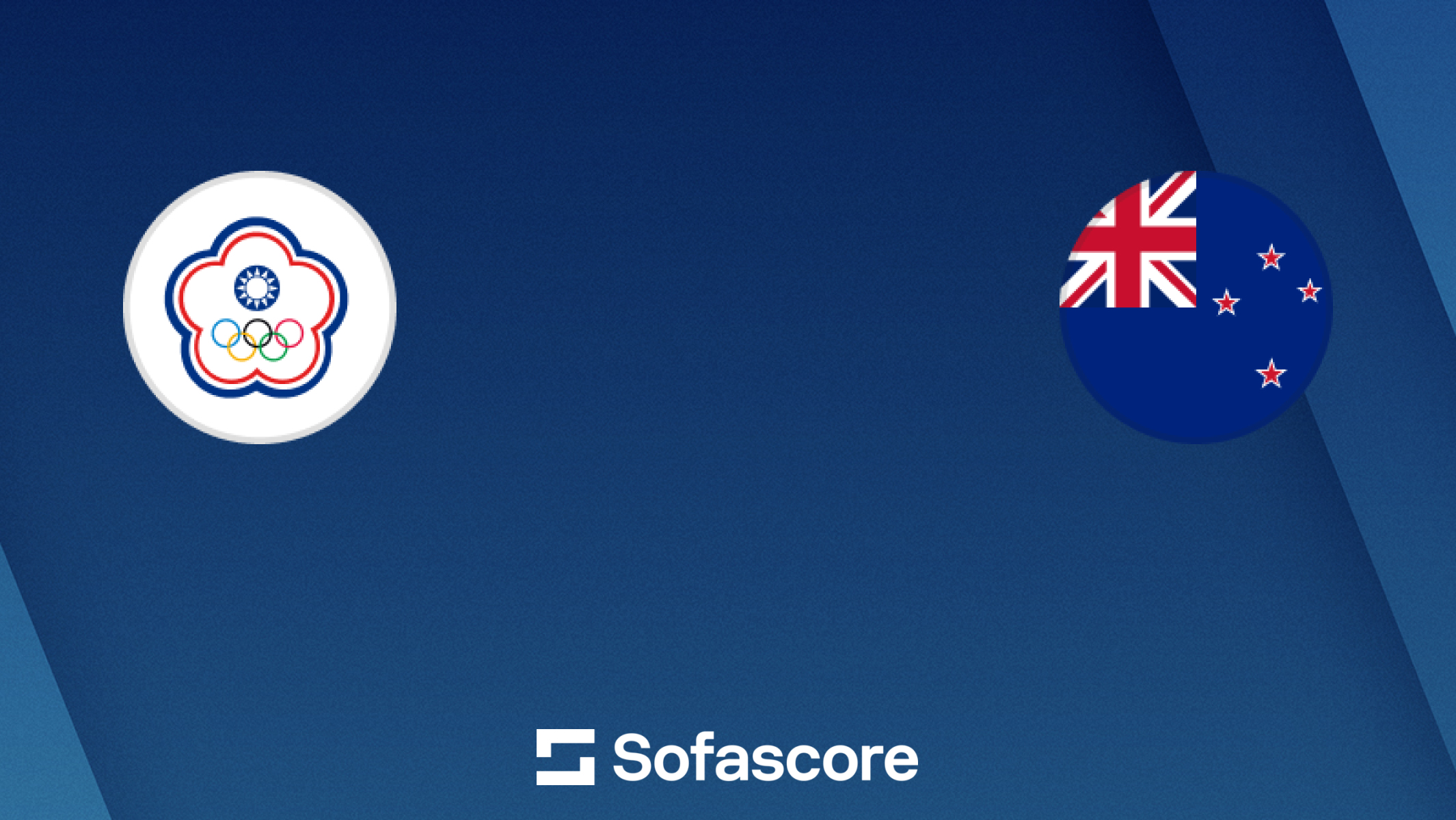 Chinese Taipei vs New Zealand live score, H2H and lineups | Sofascore