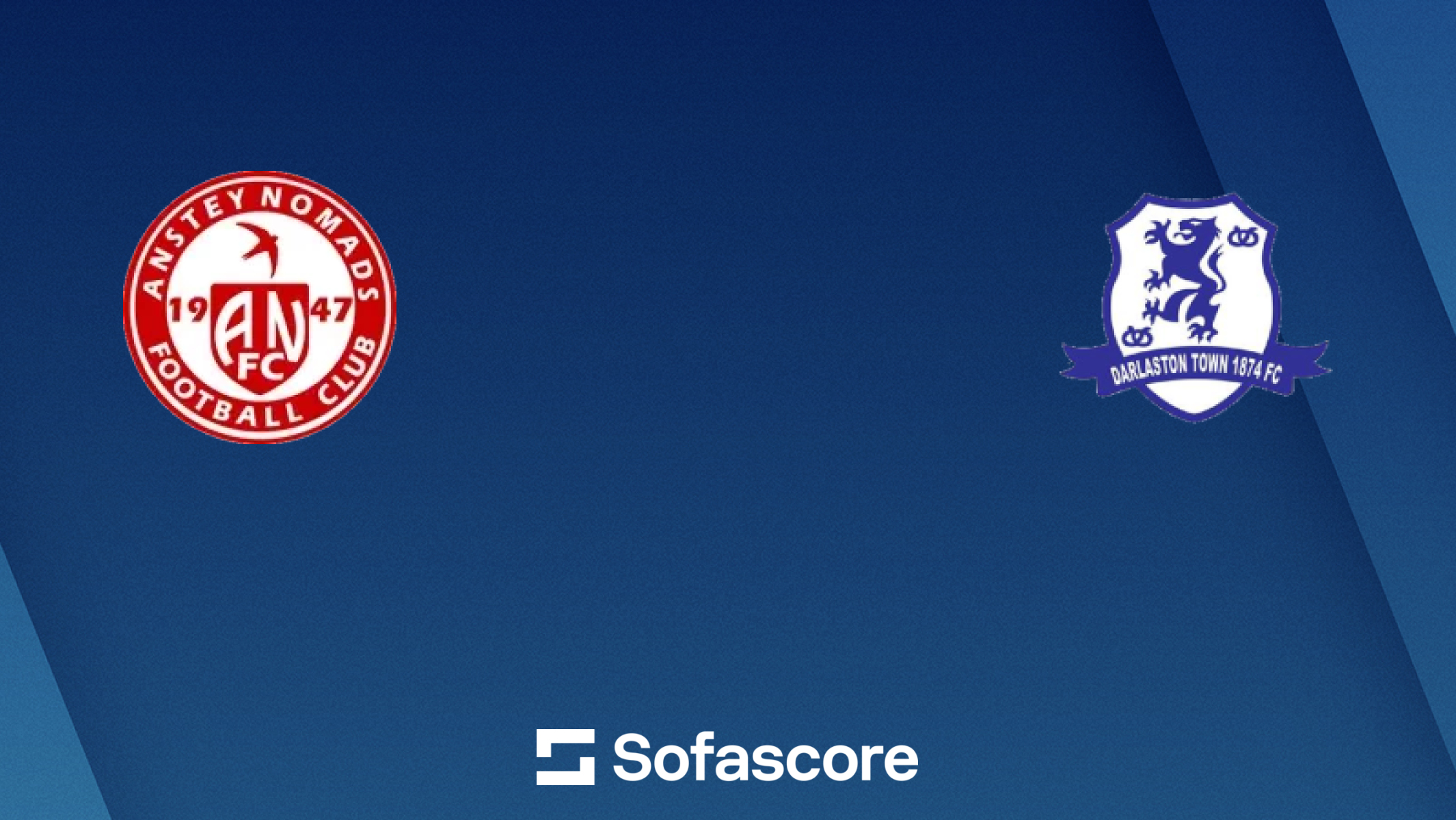 Anstey Nomads vs Darlaston Town live score, H2H and lineups | Sofascore