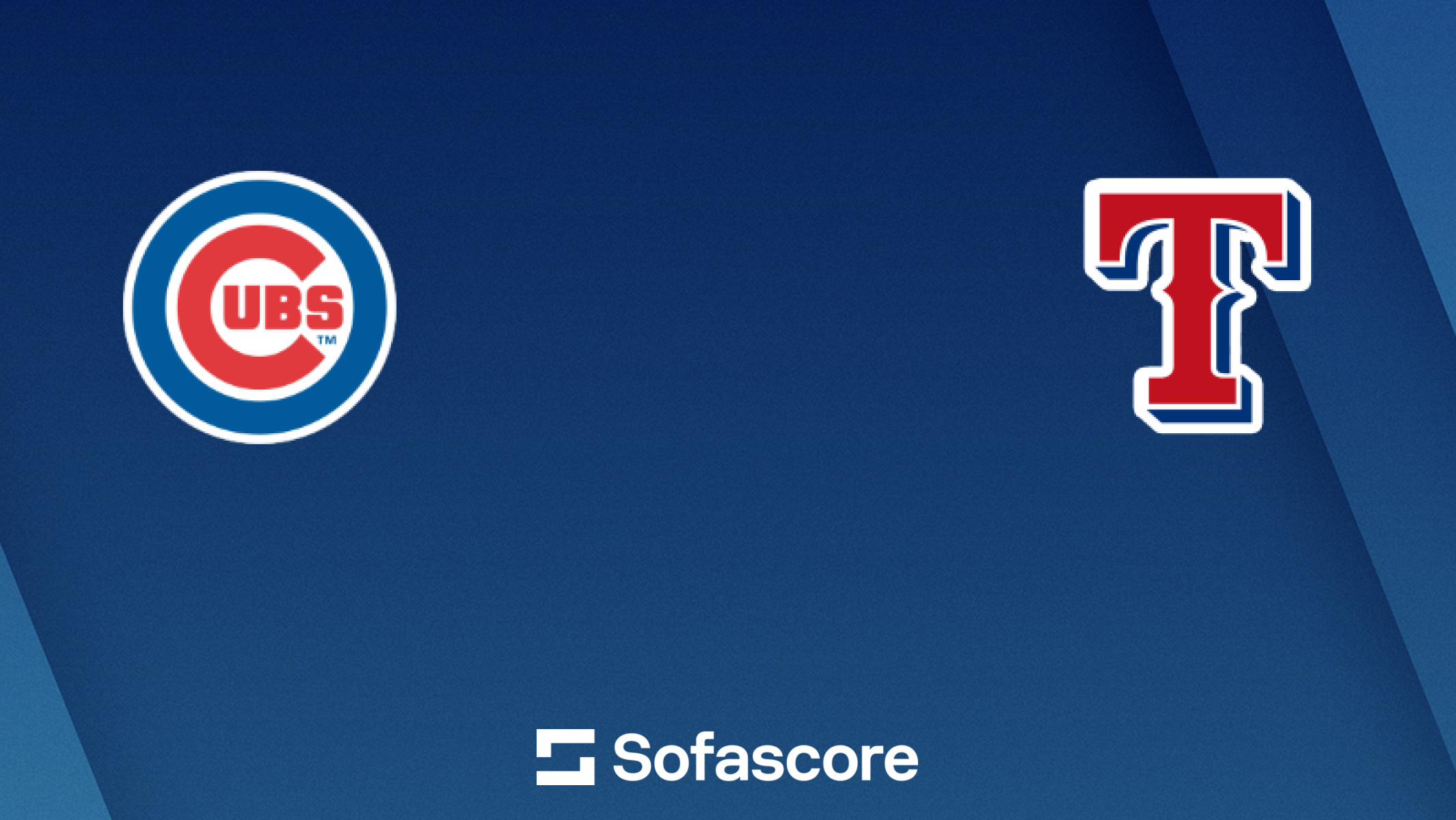 Cubs vs Rangers live score & predictions | Sofascore