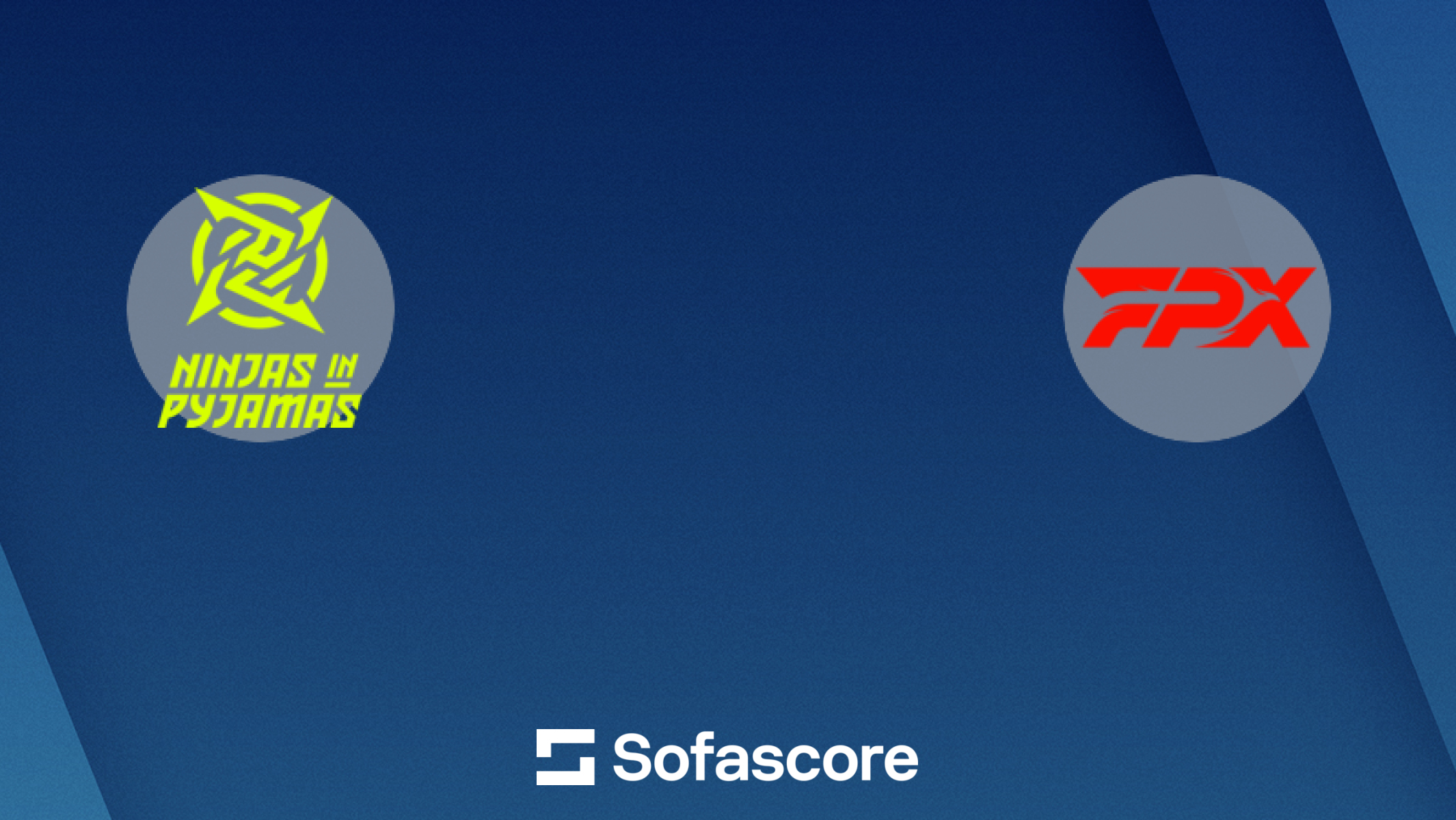 Ninjas in Pyjamas – FunPlus Phoenix - Live score | Sofascore