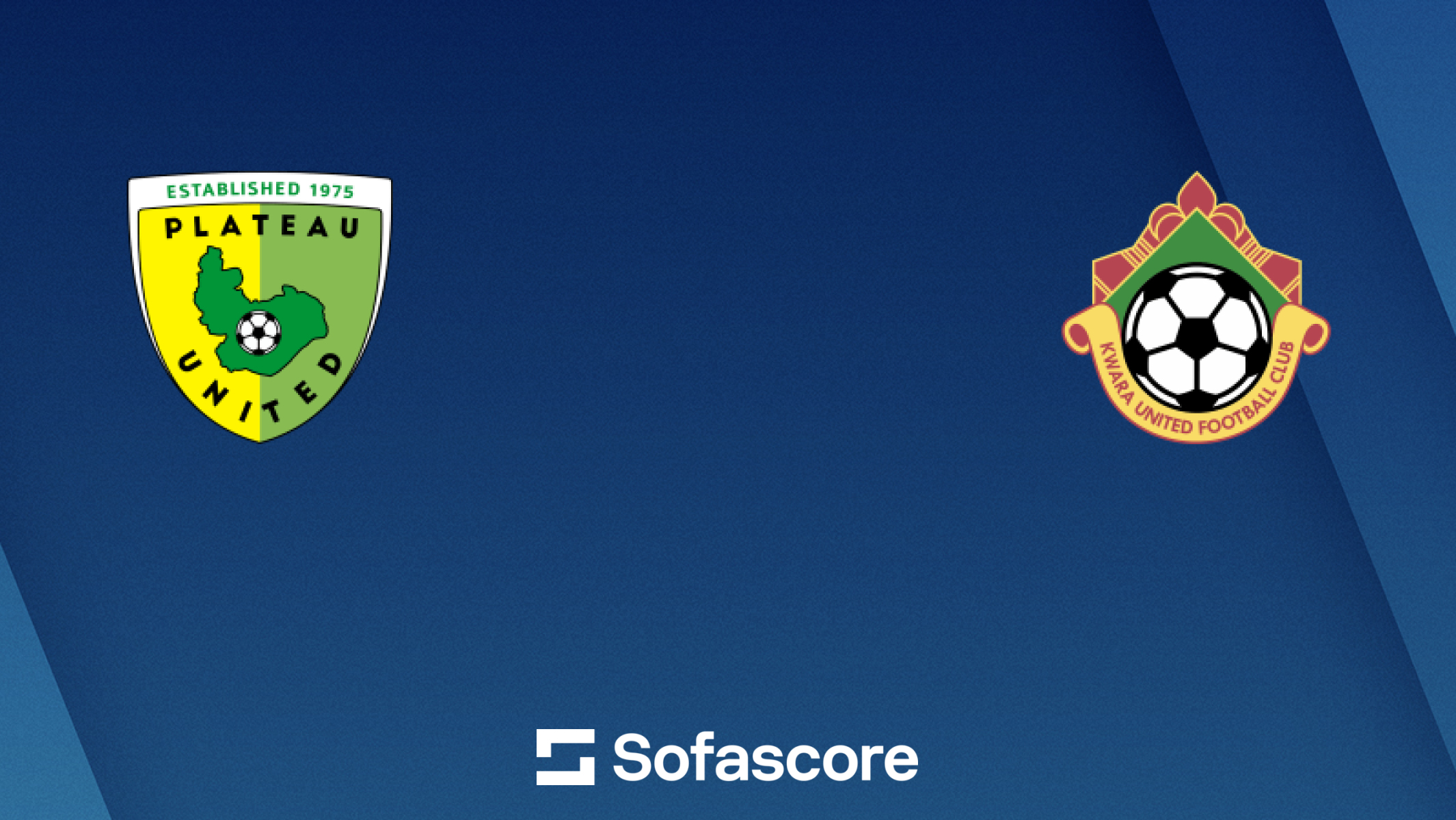 Plateau United vs Kwara United live score, H2H and lineups | Sofascore