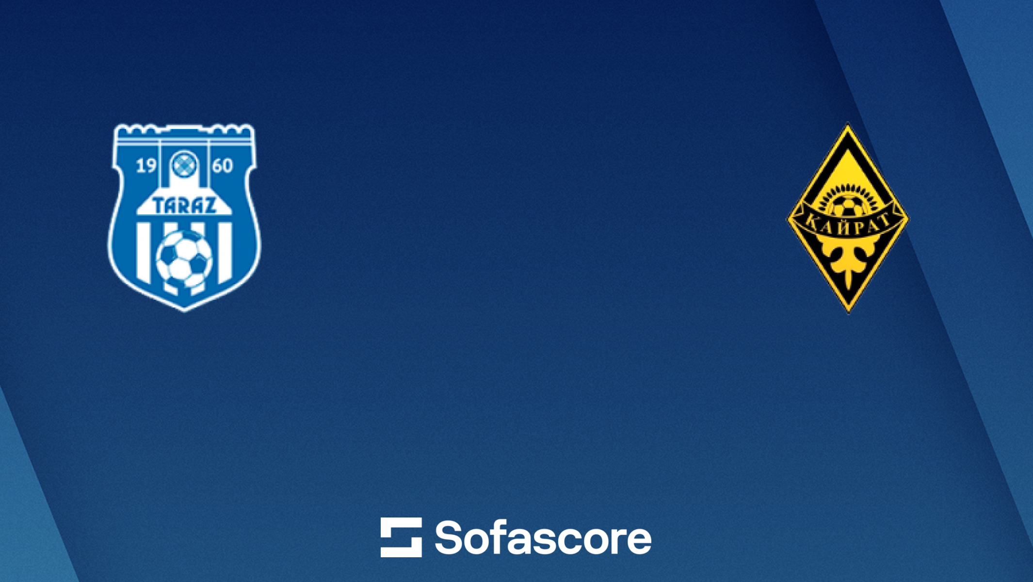 Taraz vs Kairat-Zhastar live score, H2H and lineups | Sofascore