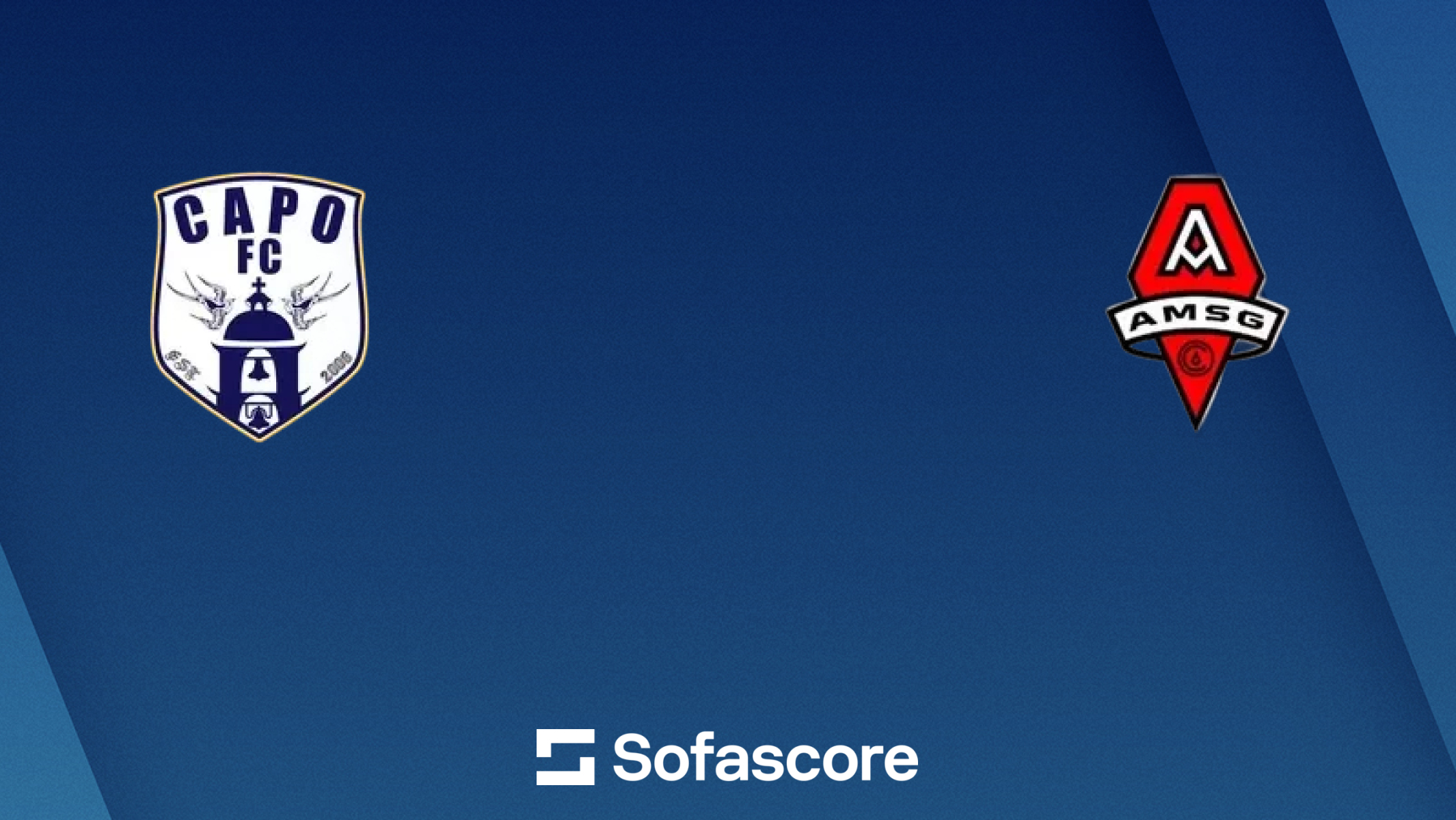 Capo FC vs AMSG FC live score, H2H and lineups | Sofascore