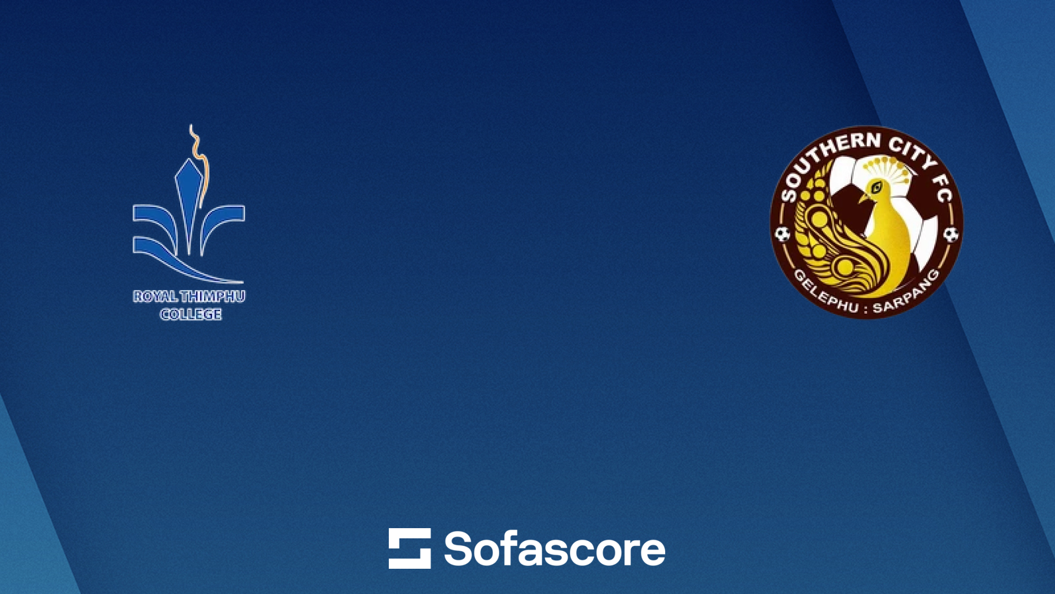 Royal Thimphu College FC - Southern City scores en direct, face-à-face ...