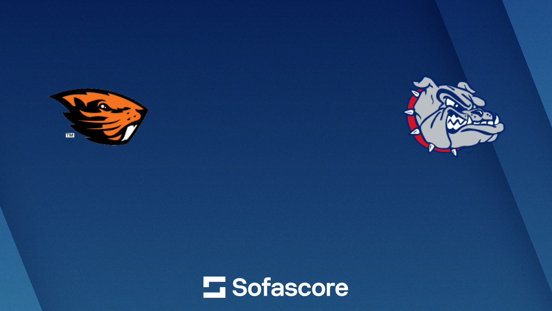 Oregon State Beavers Gonzaga Bulldogs live score, video stream and H2H ...