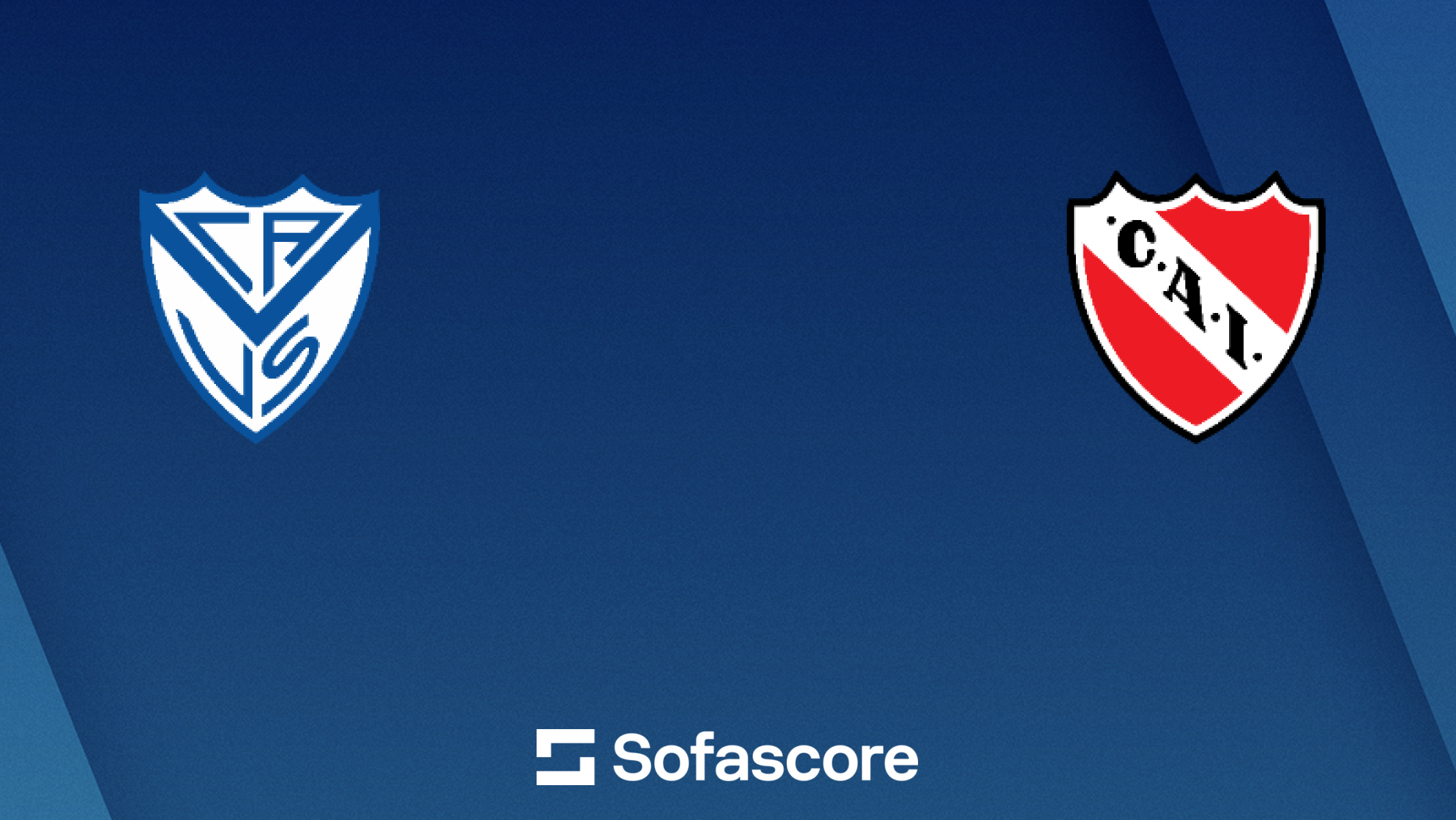 Vélez Sarsfield O35 vs Independiente O35 live score, H2H and lineups | Sofascore