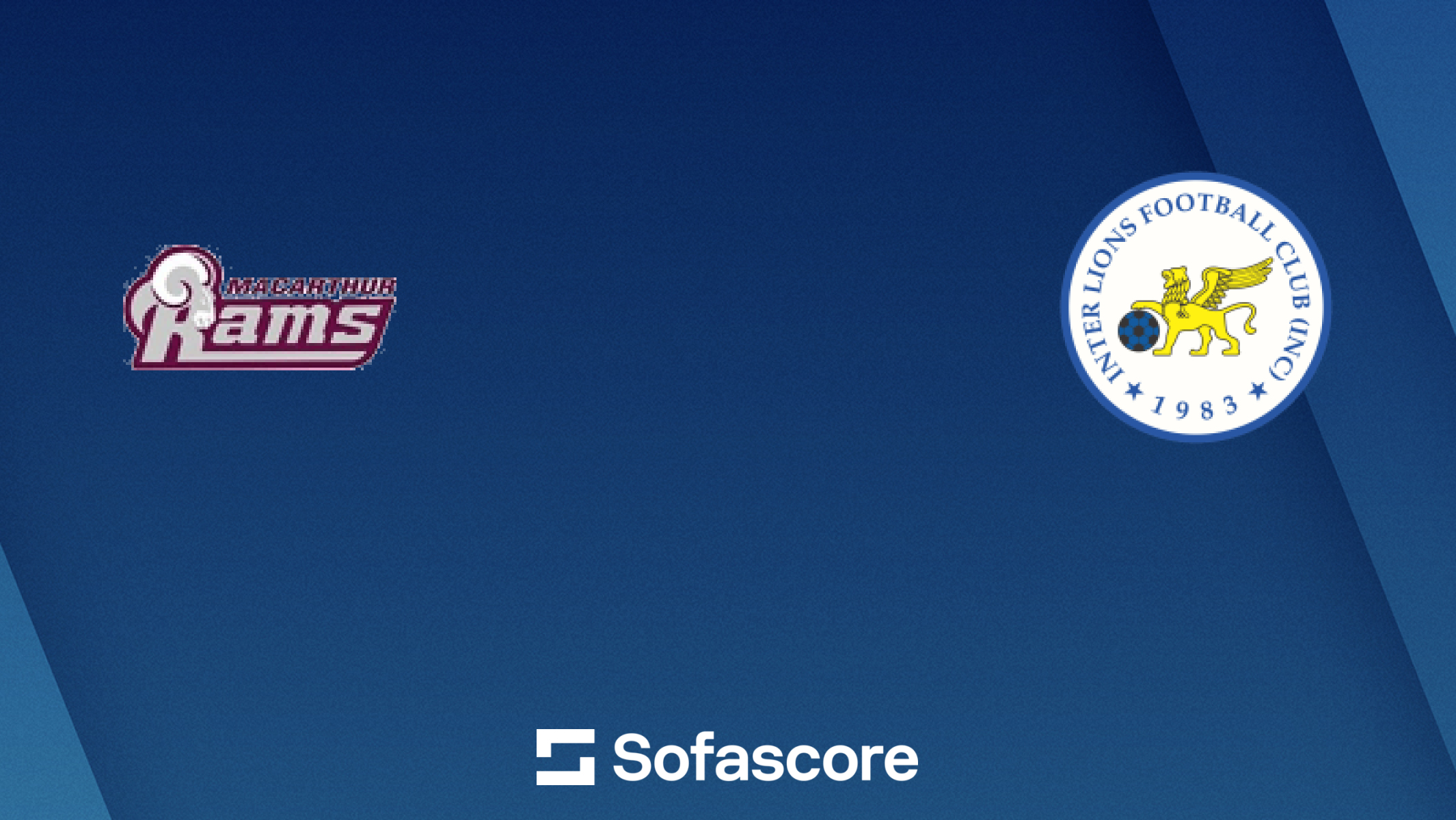 Macarthur Rams vs Inter Lions FC live score, H2H and lineups | Sofascore
