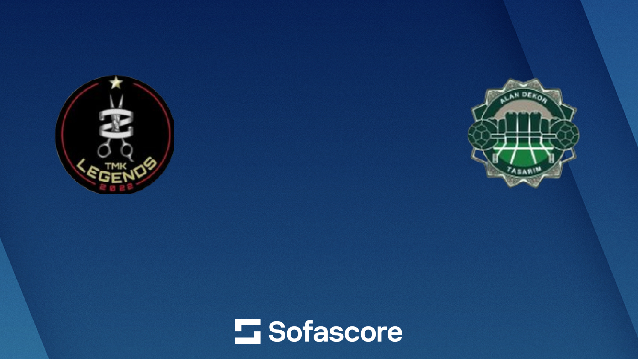 Tmk Legends Alan Dekor Tasarım canlı skor, video yayını ve baş başa ...