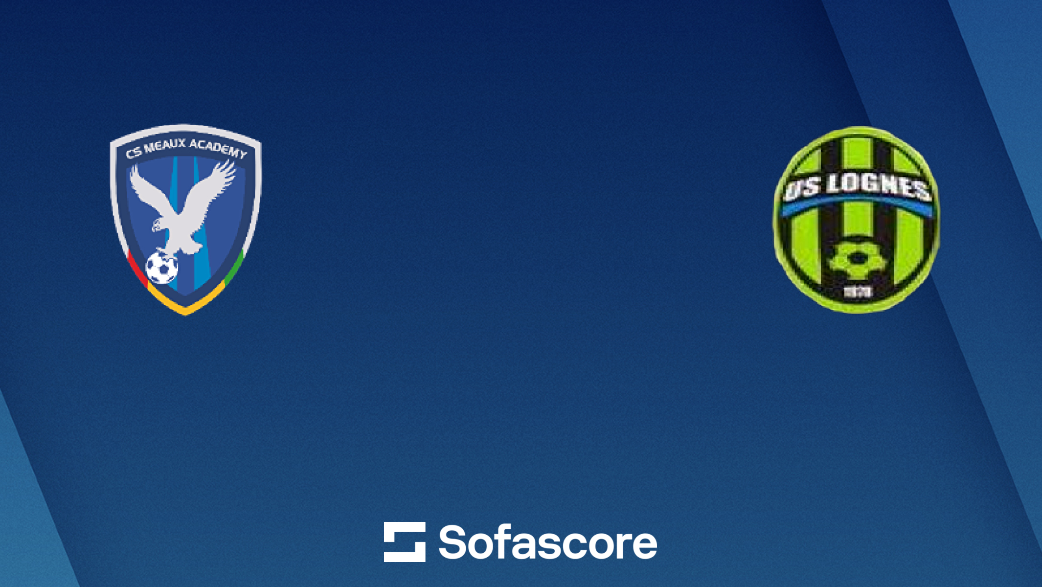CS Meaux Academy Football vs Lognes US live score, H2H and lineups | Sofascore
